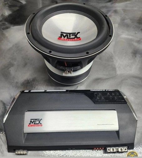 Mtx Audio 12" 9500 Sub And Mtx Thunder Amp for Sale in Palmdale, CA ...