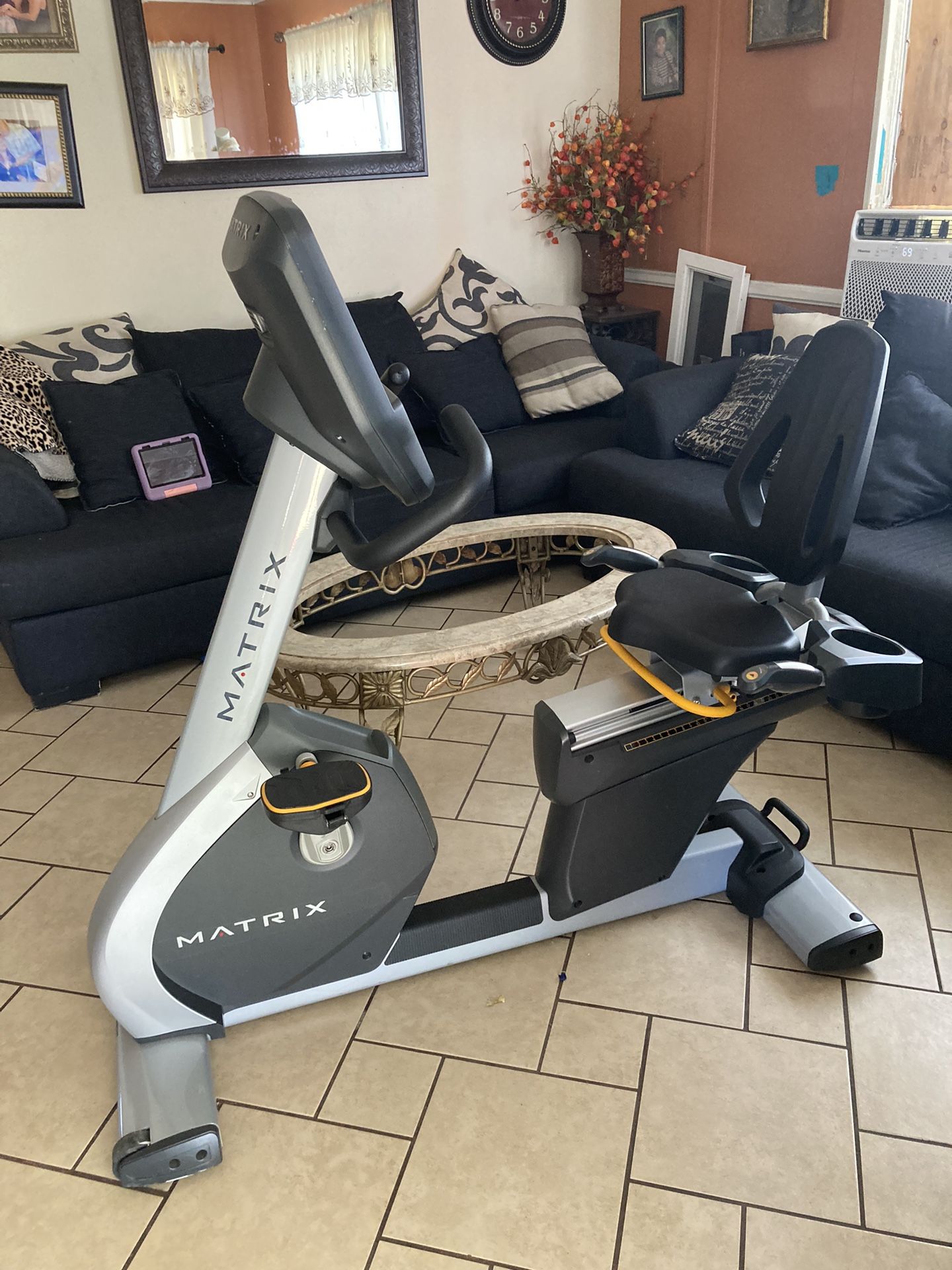 MATRIX R7Xe GRADE COMMERCIAL RECUMBENT BIKE CROSS-TRAINER EXERCISE ...