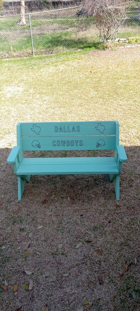 Brand New Dallas Cowboys Bench (Read Description) for Sale in San ...