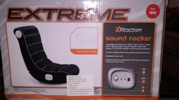 Extreme Sound Rocker XRocker Gaming Chairs, Brand New for Sale in ...