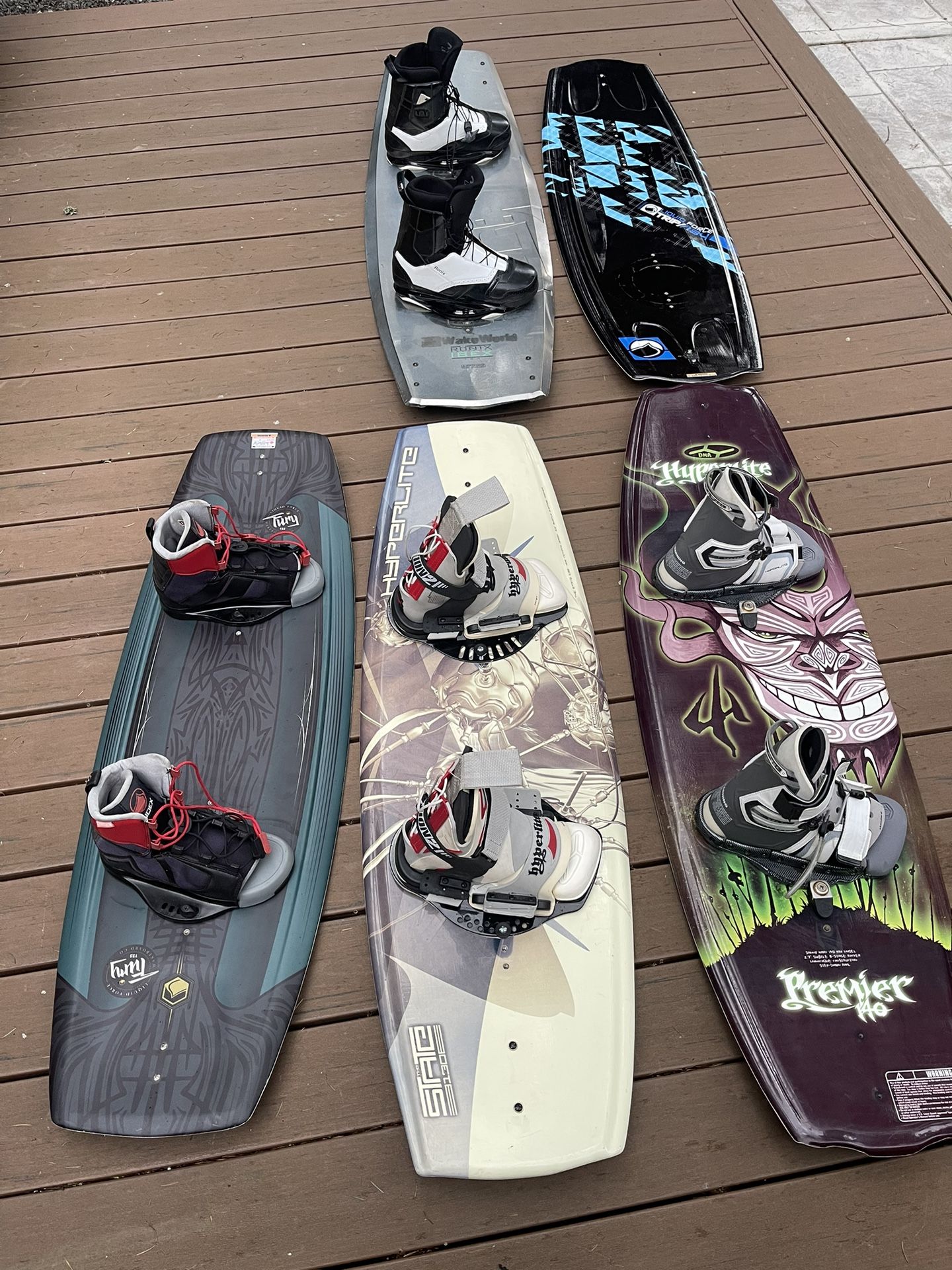 Hyperlite Ronix Liquid Force Wakeboard Boots Bindings for Sale in Woodinville, WA - OfferUp