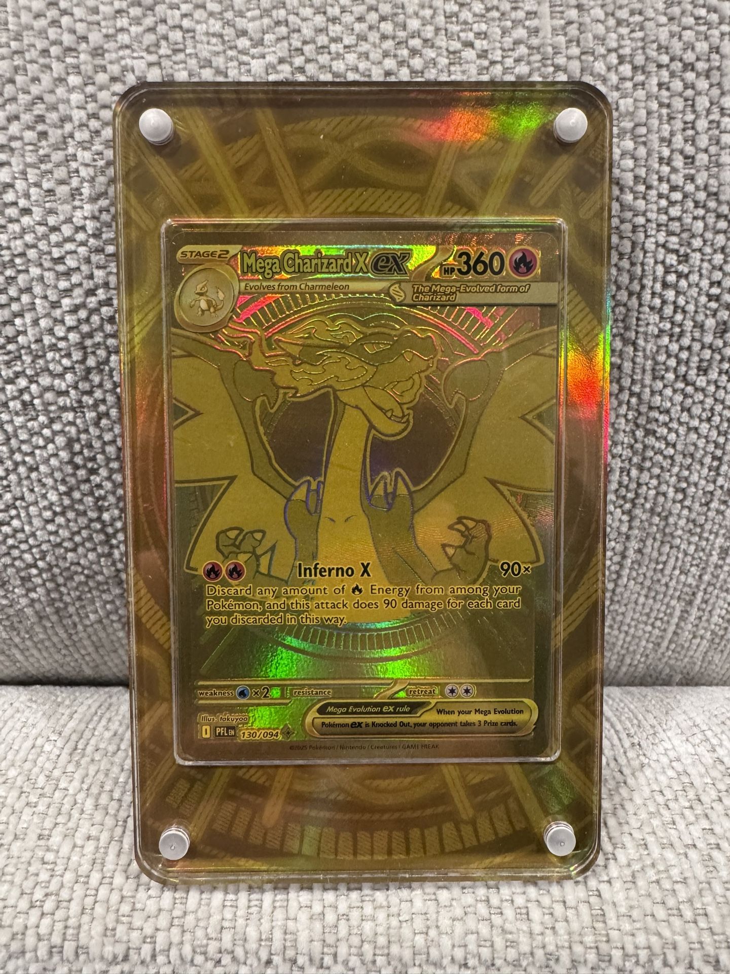 Mega Charizard X ex - 130/094 - ME02: Phantasmal Flames for Sale in ...