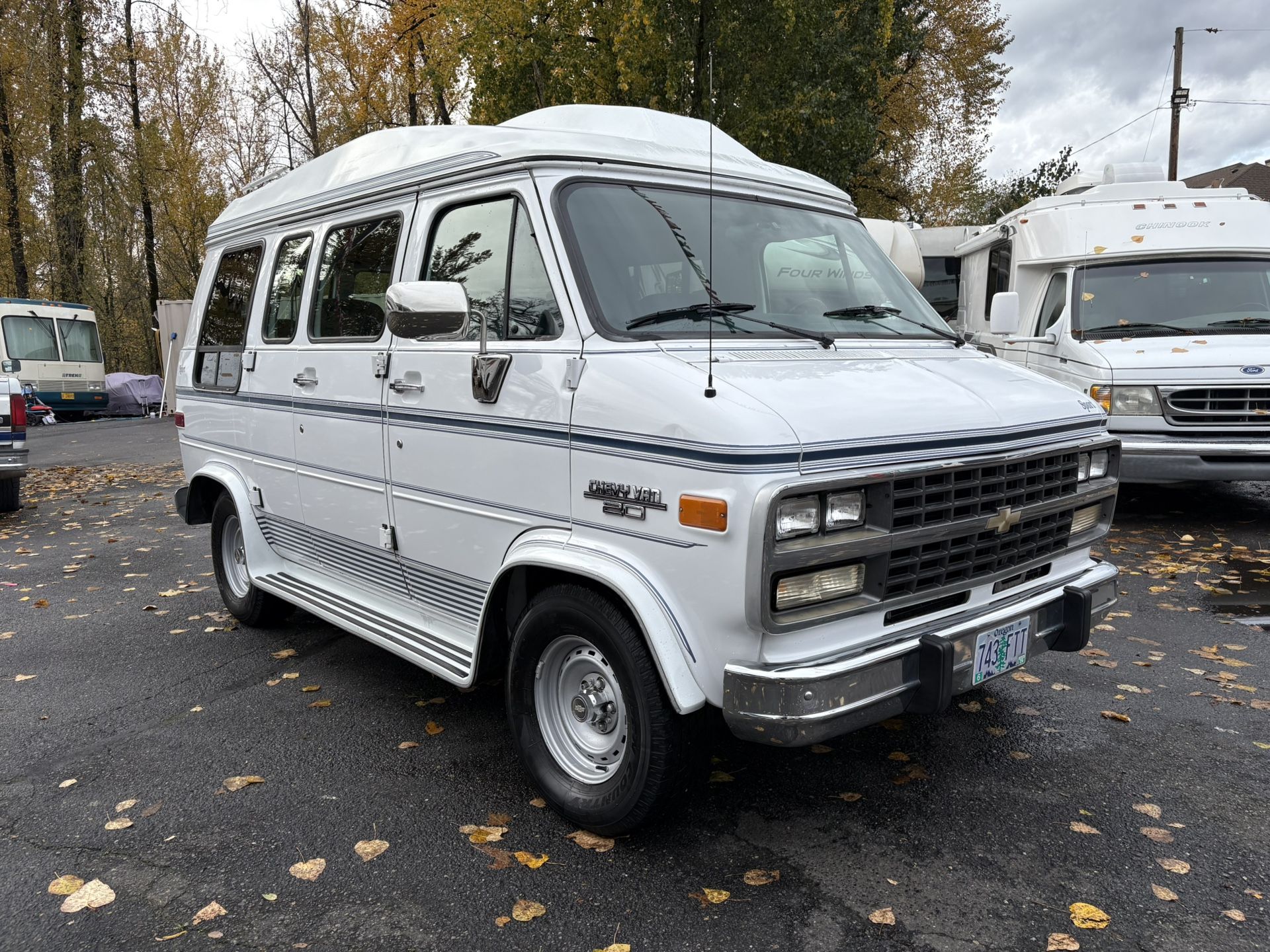 1995 Chevrolet camper van 20 sport edition Raise roof only 69K ...