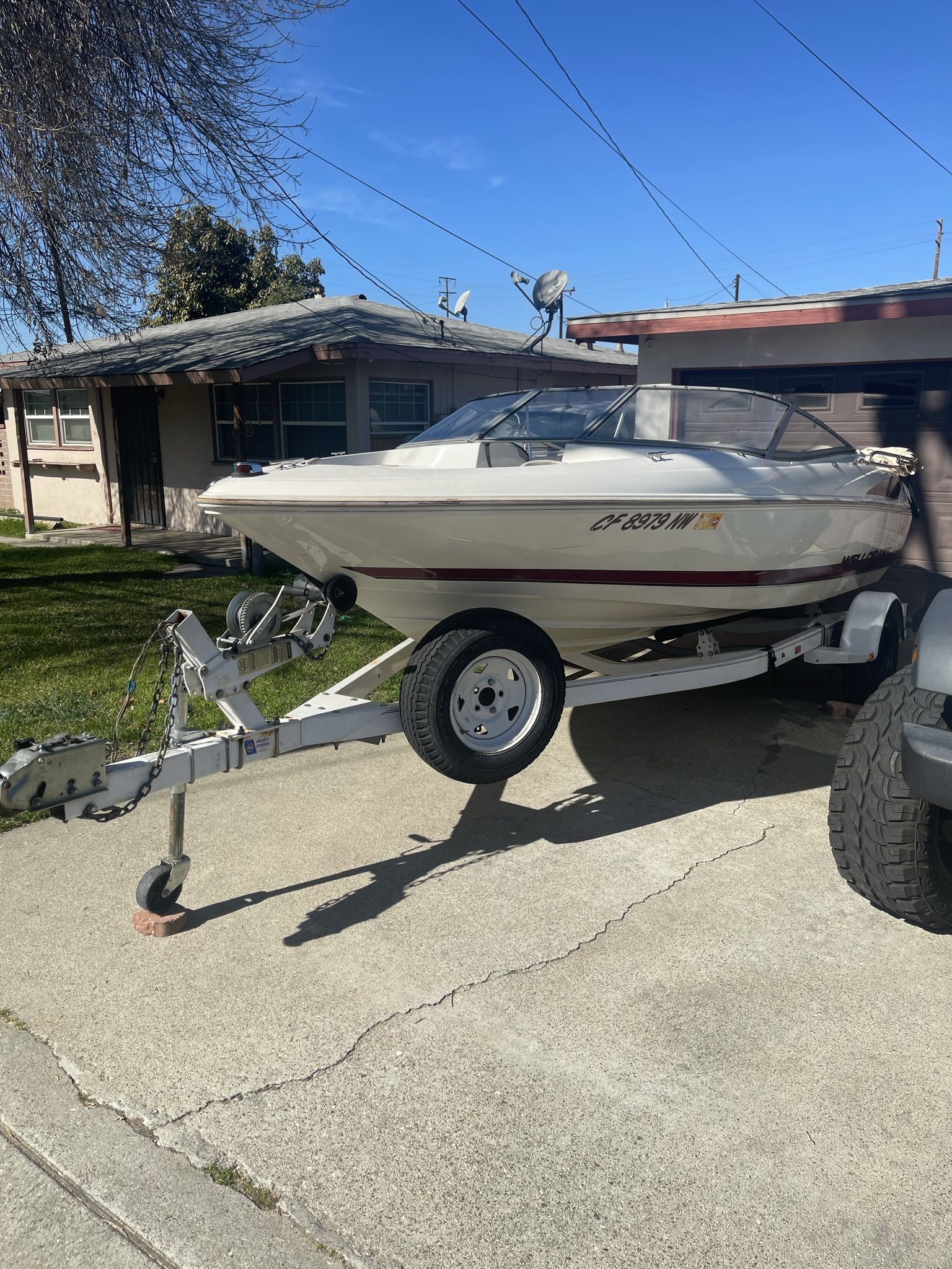 19’ wellcraft excell open bow boat for Sale in City Of Industry, CA ...