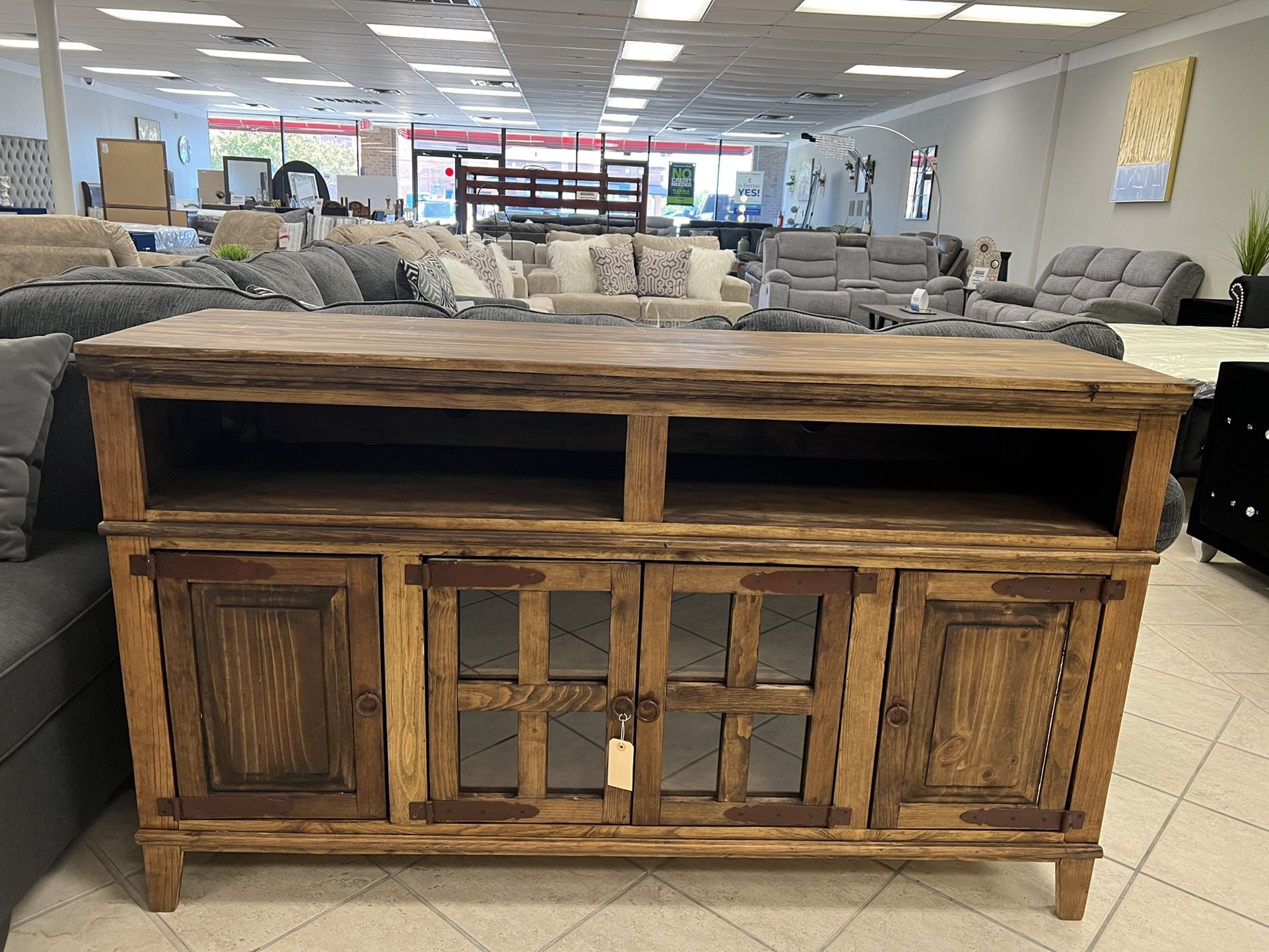 Rustic Medio 60 Inch Tv Stand for Sale in Haltom City, TX - OfferUp