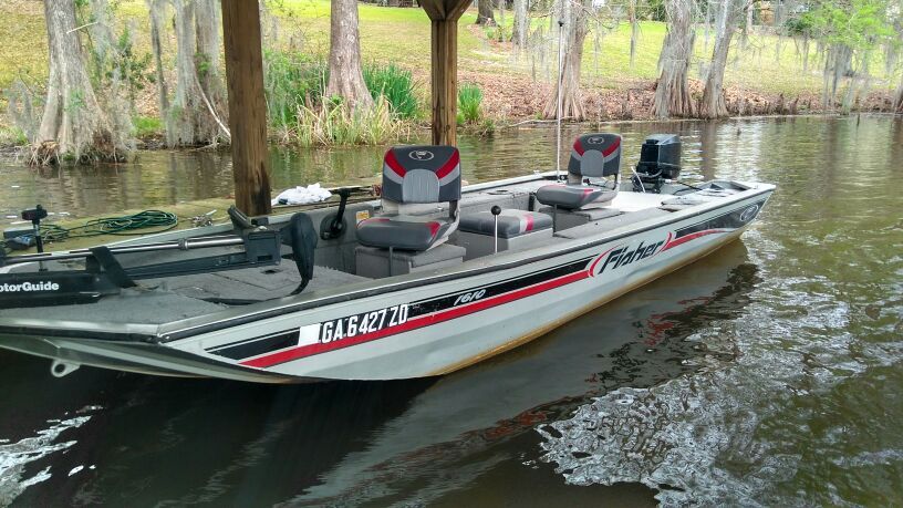 2005 16' Fisher 1610 stick steer for Sale in Albany, GA - OfferUp