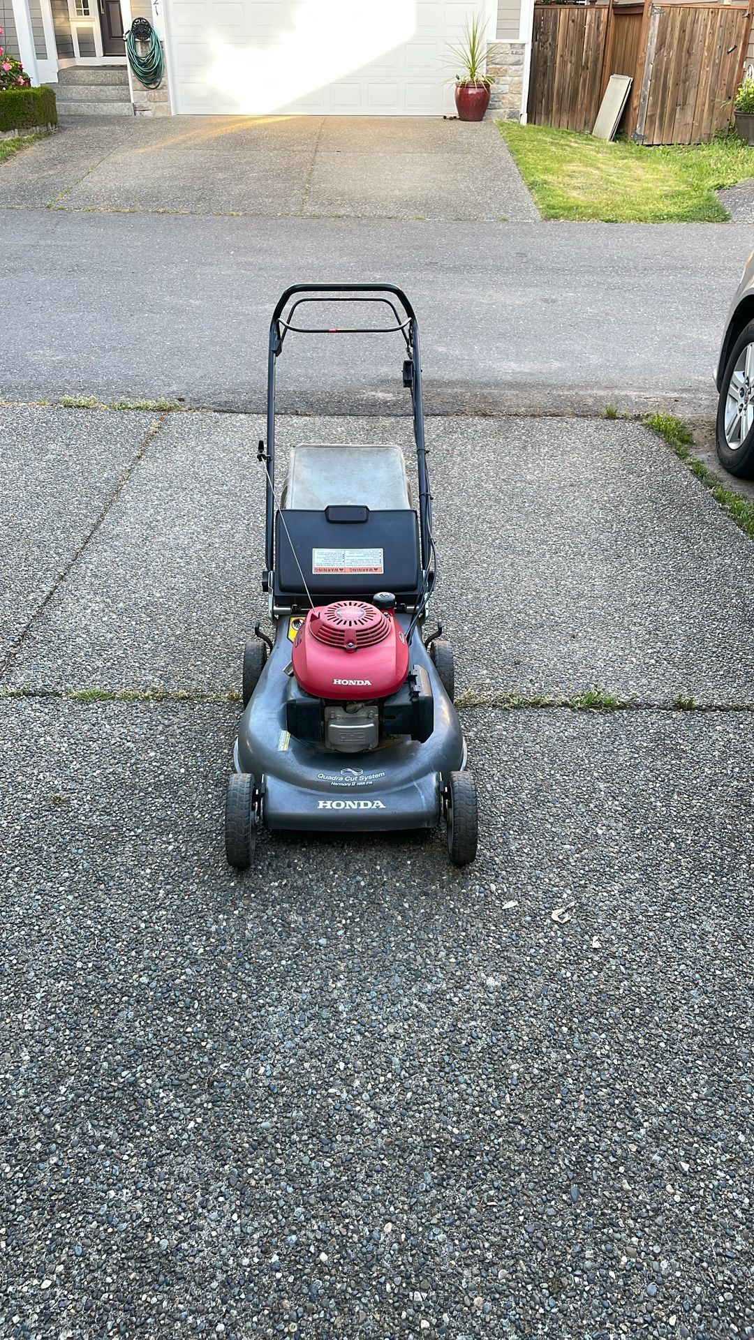 Nice And Clean Honda Quadra Cut Harmony II HR216 Self Propelled ...