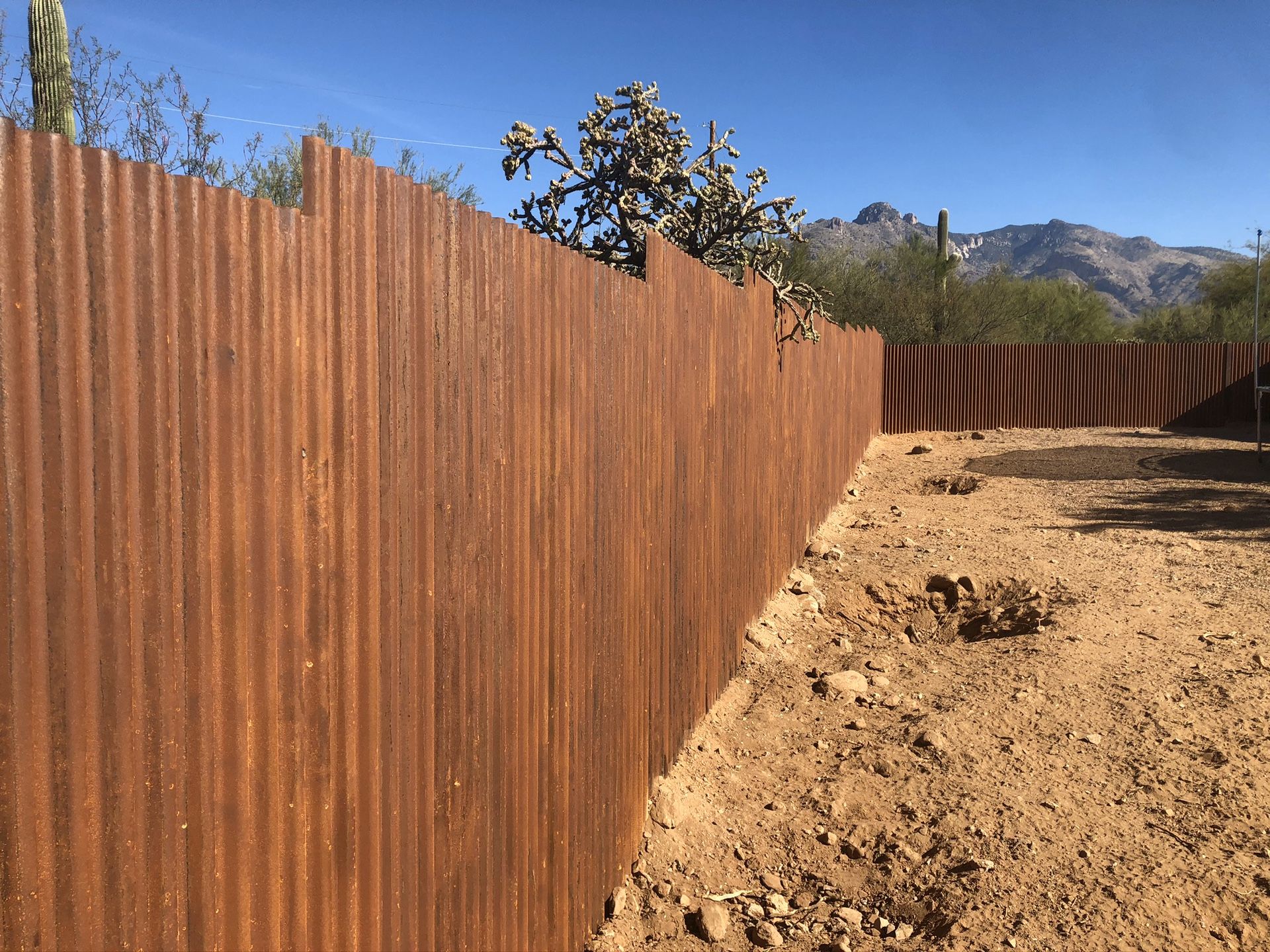 Rustic Shade structures/corrugated fence/Awnings for Sale in Tucson, AZ ...