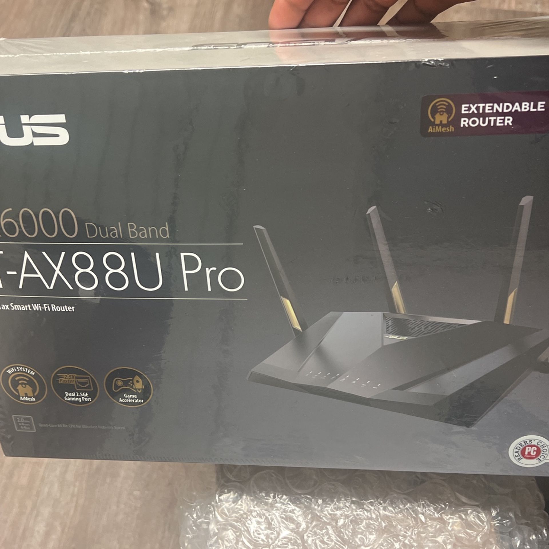 Asus Ax6000 Dual Band art-AX88U Pro for Sale in Severn, MD - OfferUp