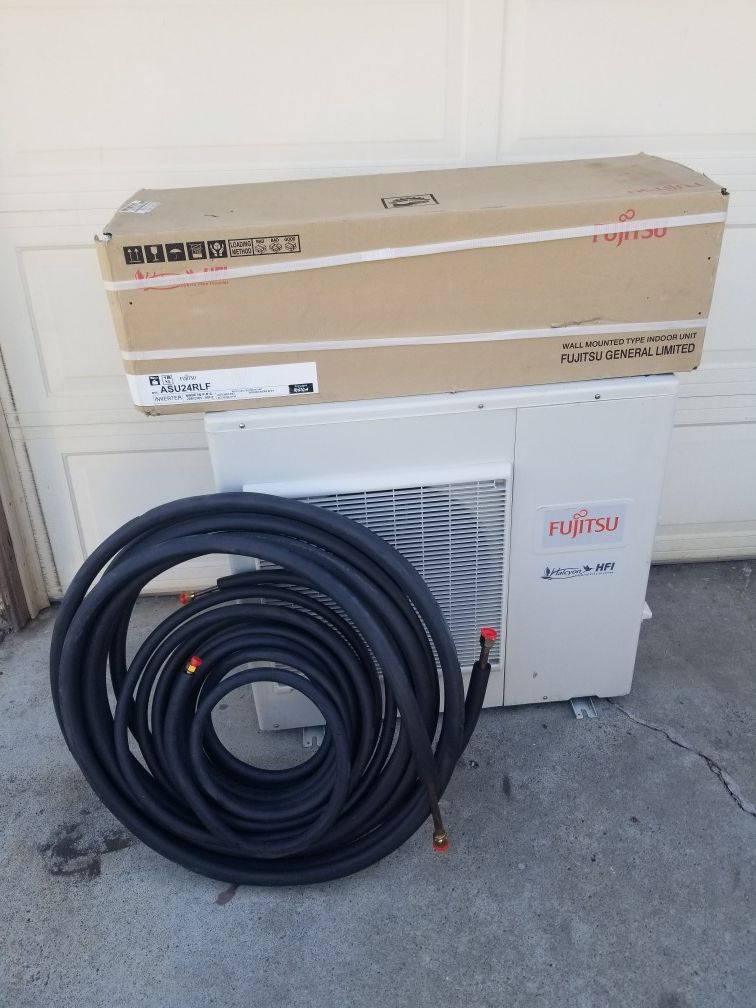 Fujitsu Minisplit ductless ac air conditioner mini split 24,000 btu for ...