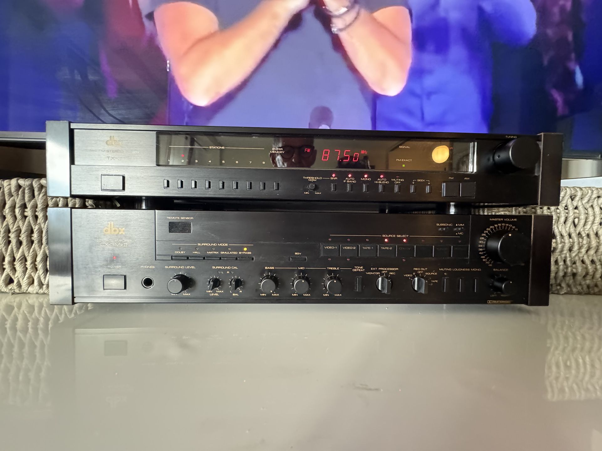 DBX CX-3mkII Pre-Amplifier & TX3 Stereo Am/Fm Tuner for Sale in ...