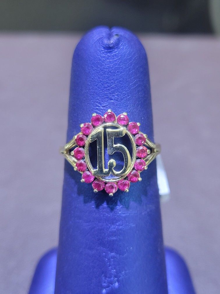 Silver Quinceanera Rings