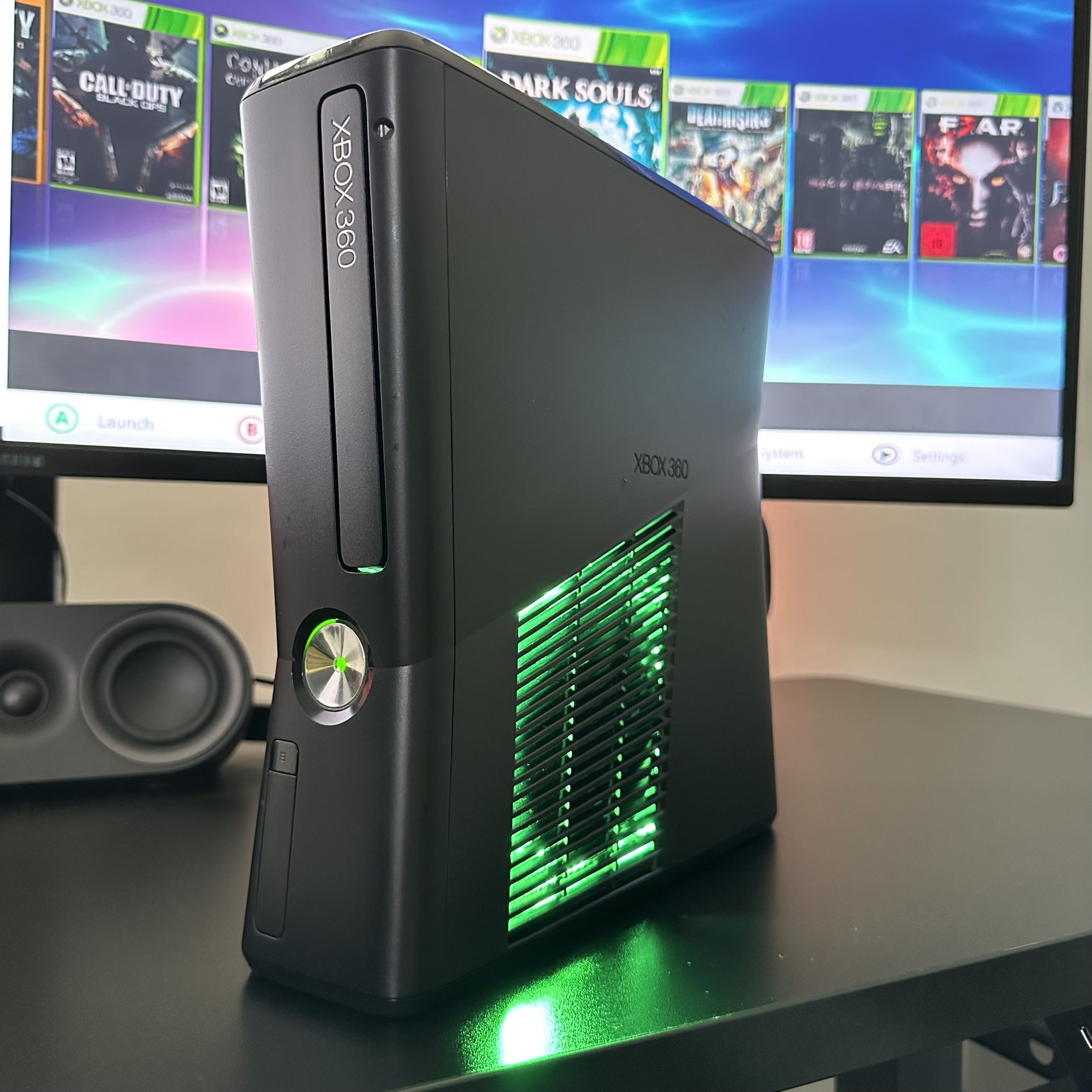 RGH 3.0 Xbox 360 Slim- 250GB - w/ Power Supply for Sale in Homer Glen ...