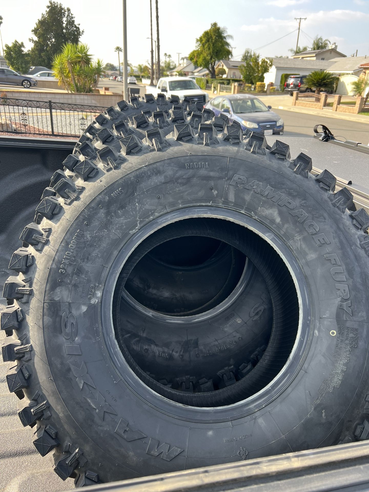 Maxxis Rampage Fury Tires 32/10-15 Polaris RZR PRO R for Sale in Chino ...
