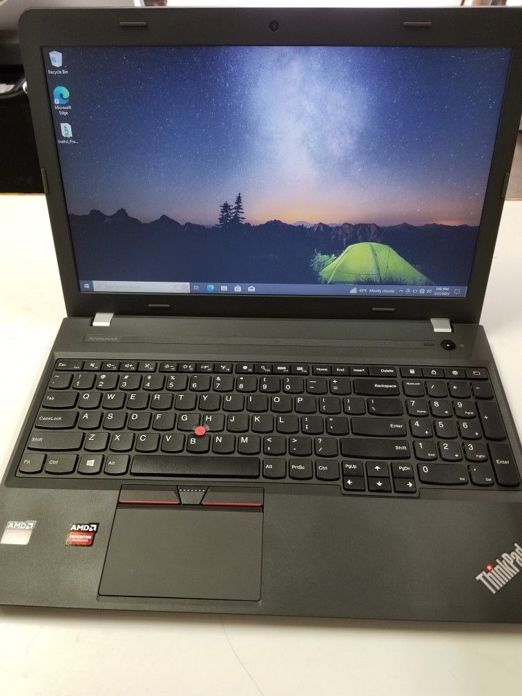 Lenovo Thinkpad E555 AMD A6-7000 256GB SSD 8GB RAM Radeon R5 M240 ...