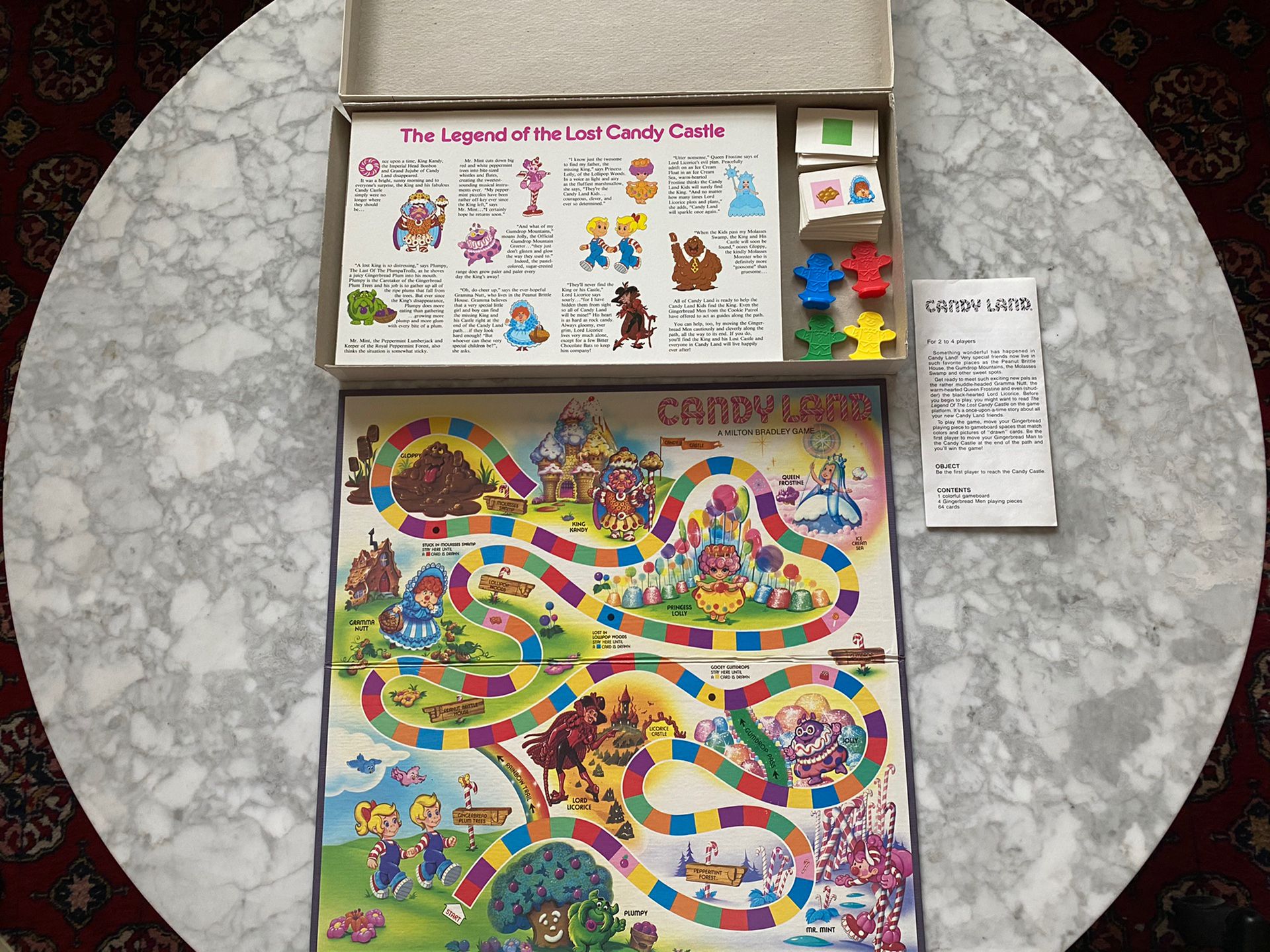 Milton Bradley Vintage 1984 Candyland Candy Land Board Game for Sale in ...