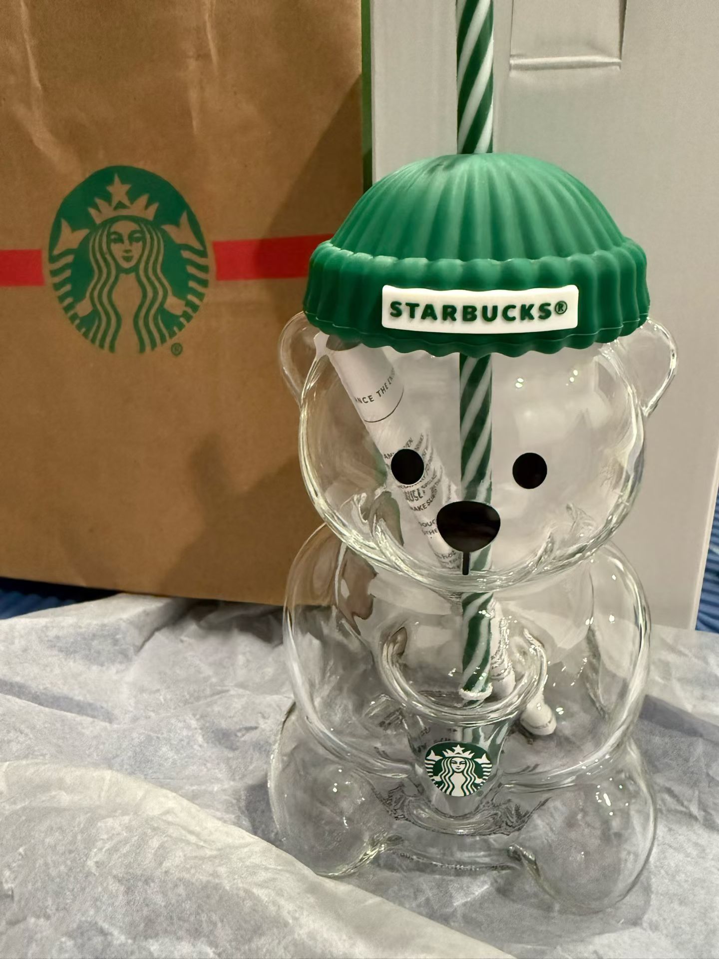 New Starbucks Bearista Glass Bear for Sale in Chino Hills, CA - OfferUp