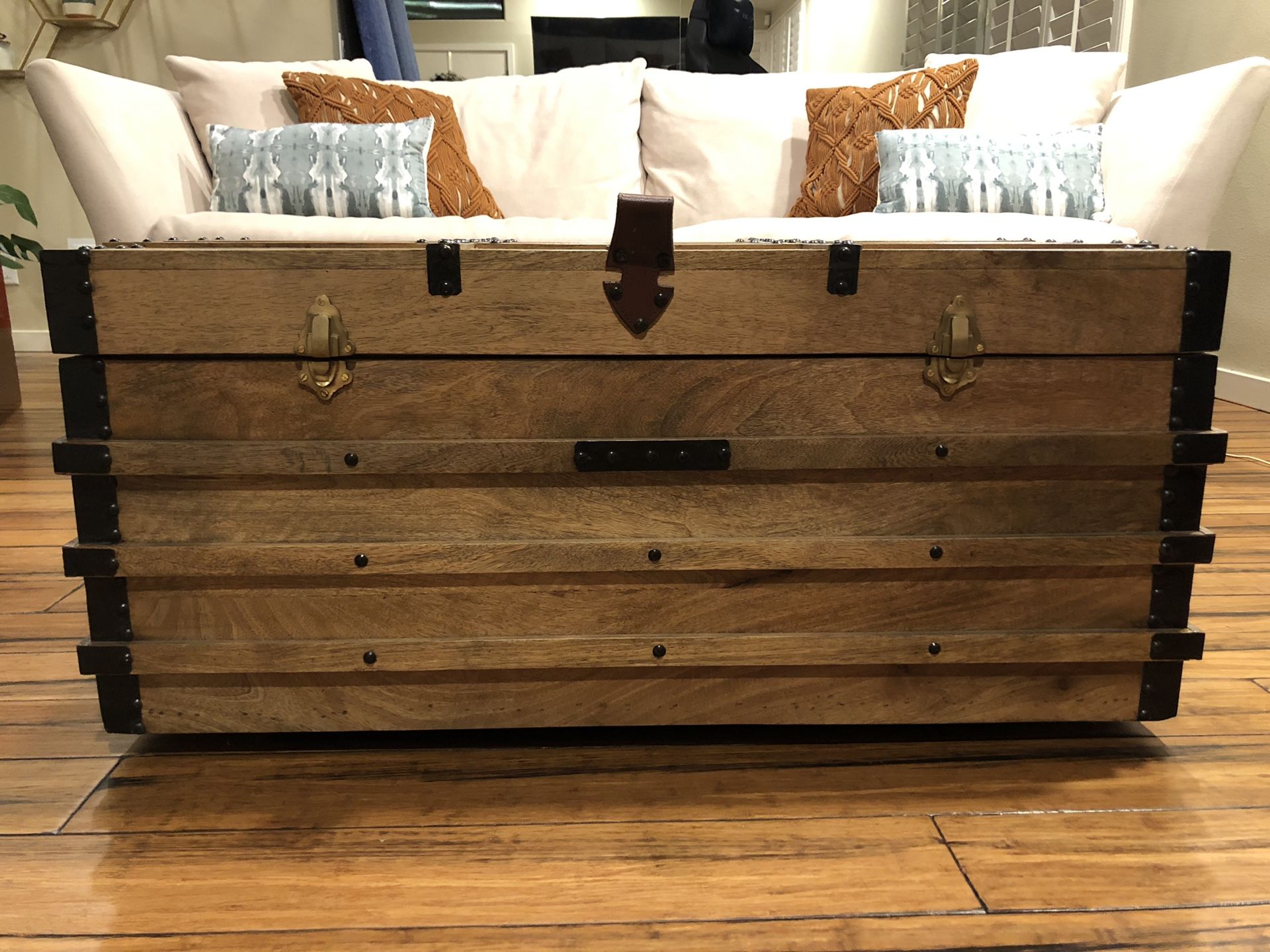 Pier 1 Imports Pyra Large Trunk for Sale in Aptos, CA - OfferUp