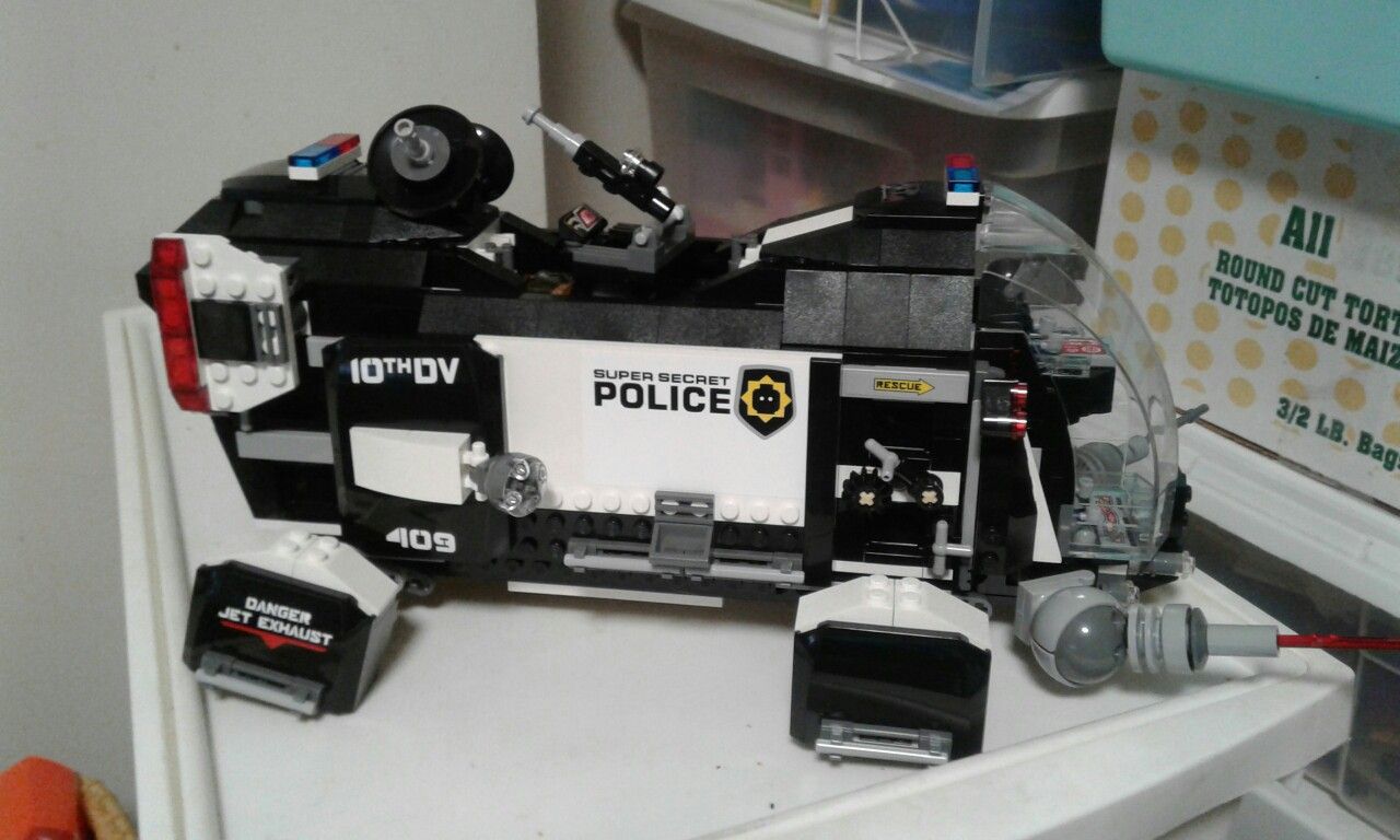 Lego Movie Police Dropship