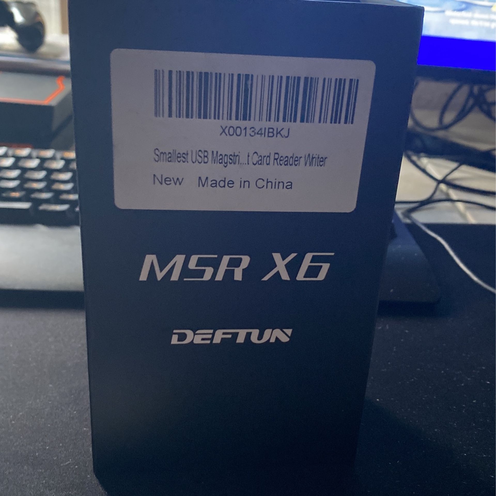 Deftun Bluetooth MSR-X6(BT) MSRX6BT Magnetic Stripe Card Reader Writer ...