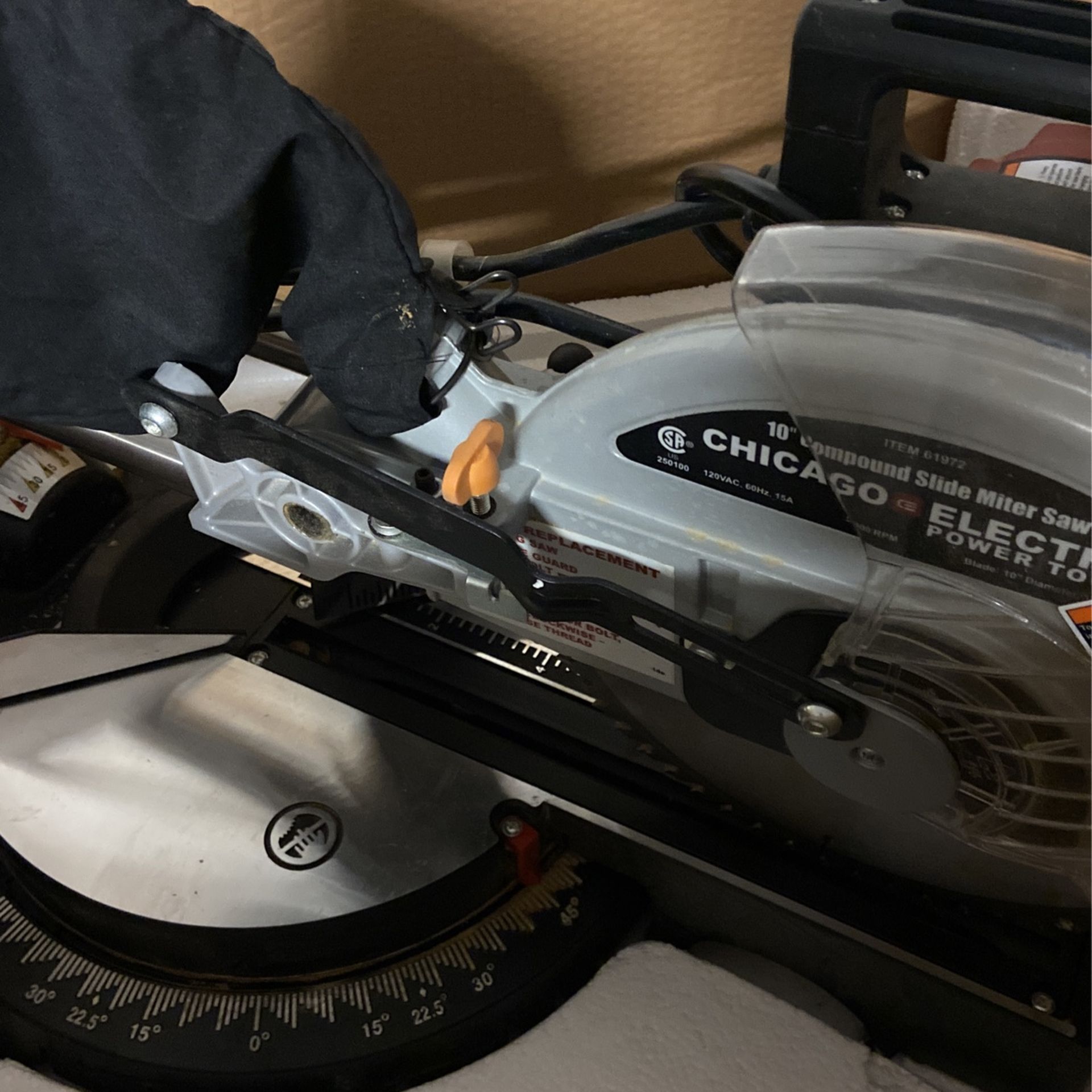 CHICAGO ELECTRIC Miter Saw for Sale in Greensboro, NC - OfferUp