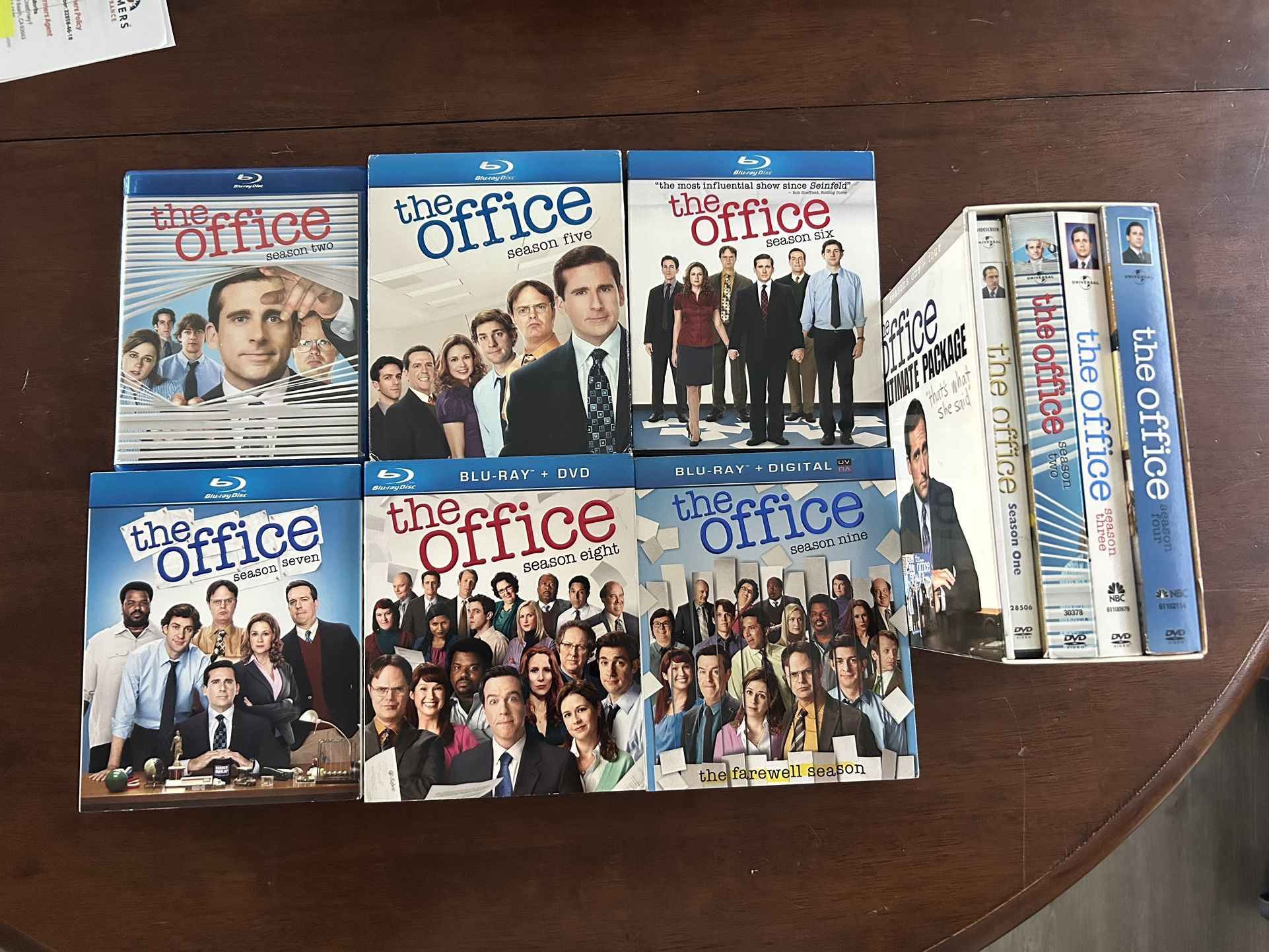 The Office Complete Series (Blu ray, DVD) for Sale in Redlands, CA ...