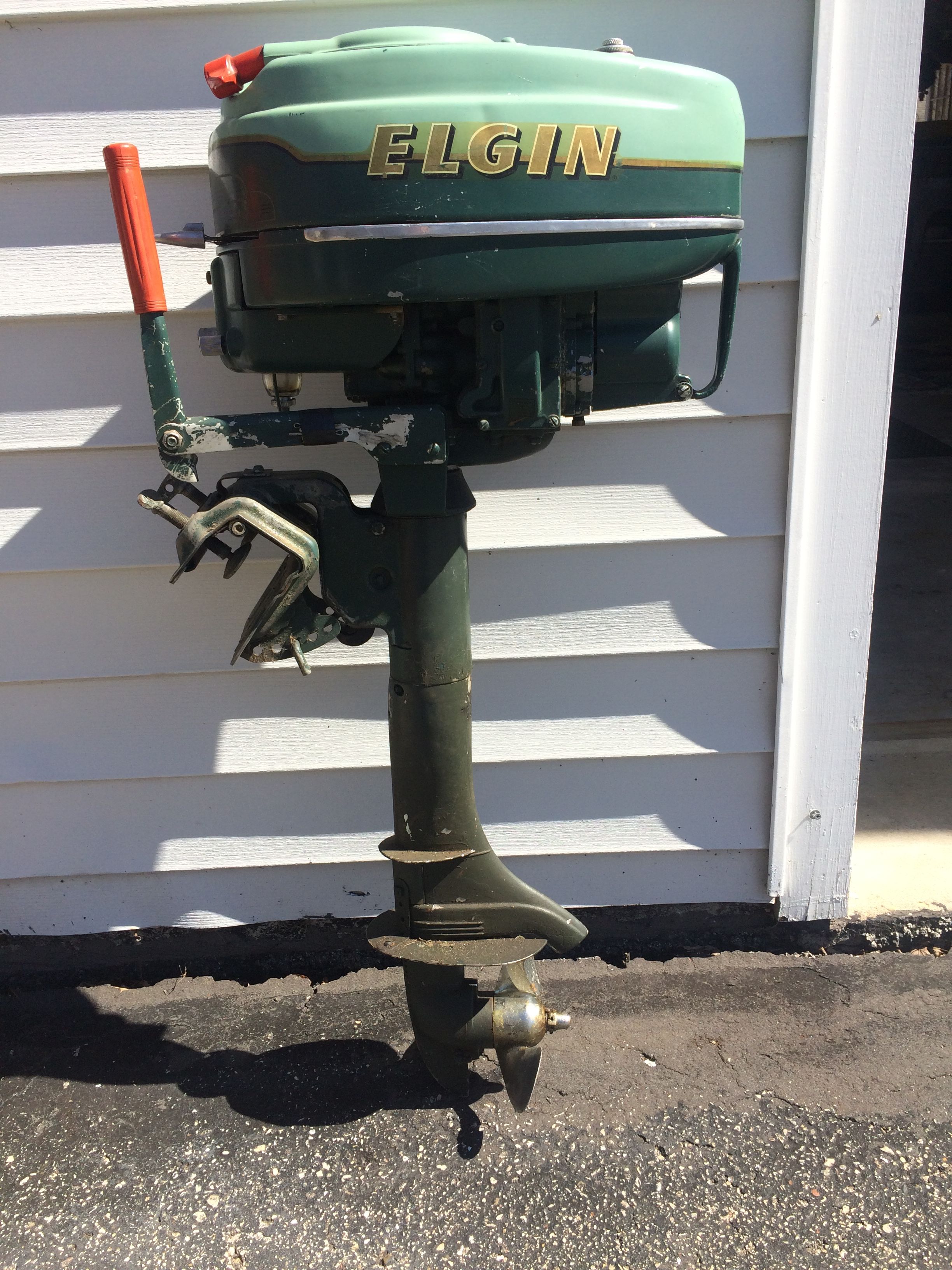 SALE PRICE! 1954-1955 7.5HP Elgin Outboard Motor for Sale in Cary, IL ...