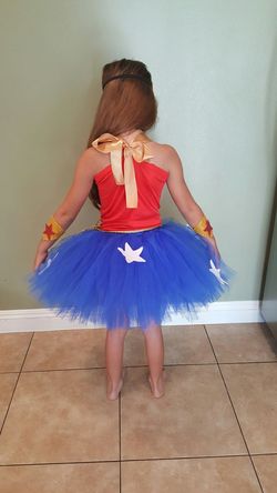 Diy Wonder Woman Costume Tutu