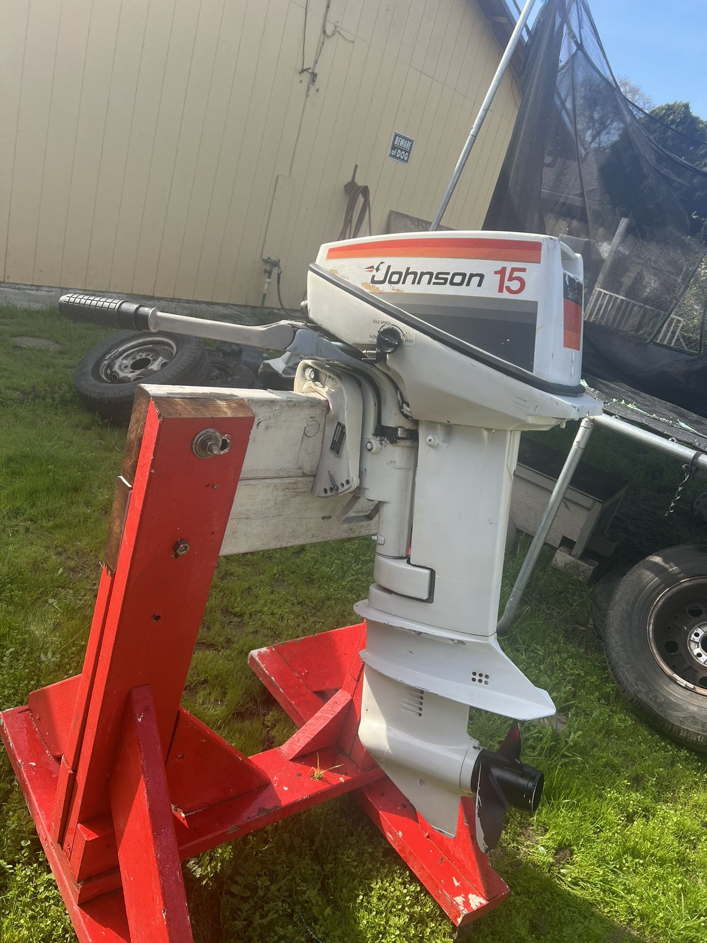 For Sale 1982 Johnson 15 Hp Short Shaft for Sale in Stockton, CA - OfferUp