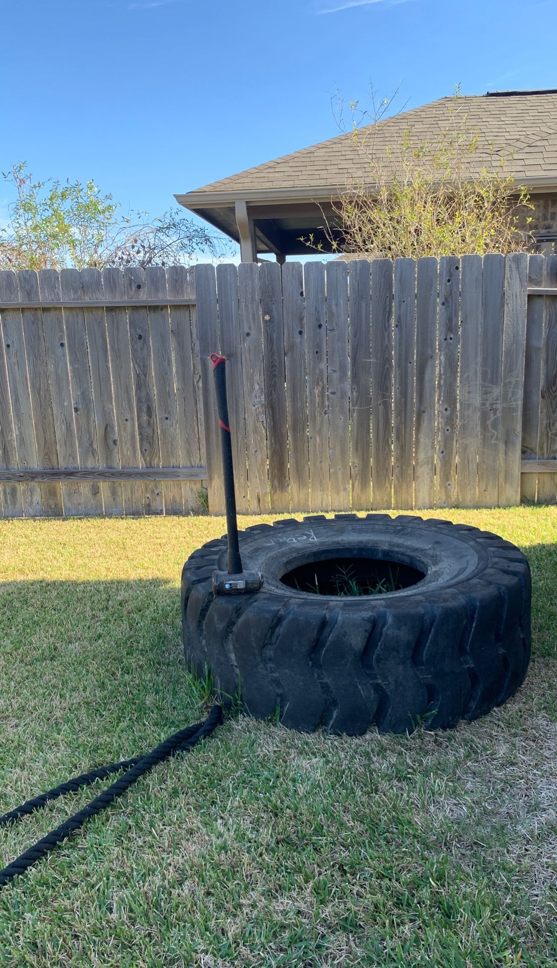 CrossFit equipment 1 large CrossFit tire for sale 150 obo! for Sale in ...