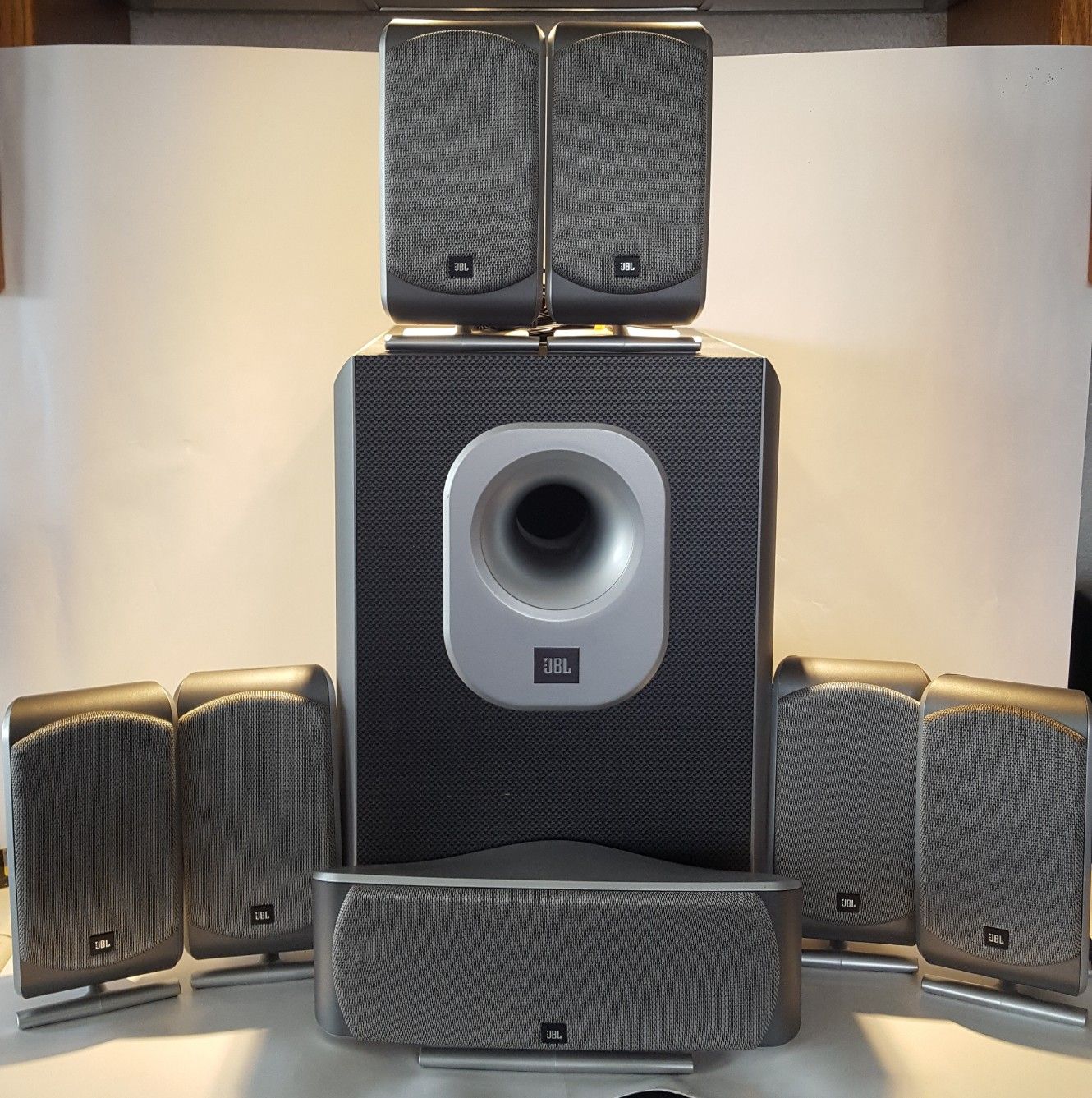 JBL SCS200.7 Complete 7.1-Channel Home Cinema Speaker System for Sale ...