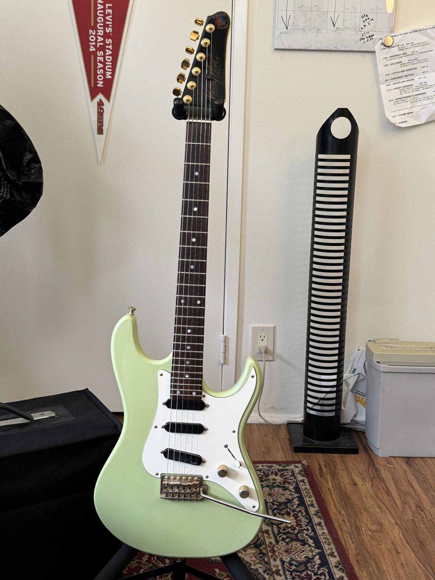 Vintage 1993 Custom Made USA Valley Arts California Pro Strat Style ...