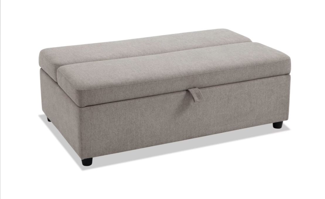 Bob O Pedic Gray Sleeper Ottoman for Sale in Streamwood IL OfferUp