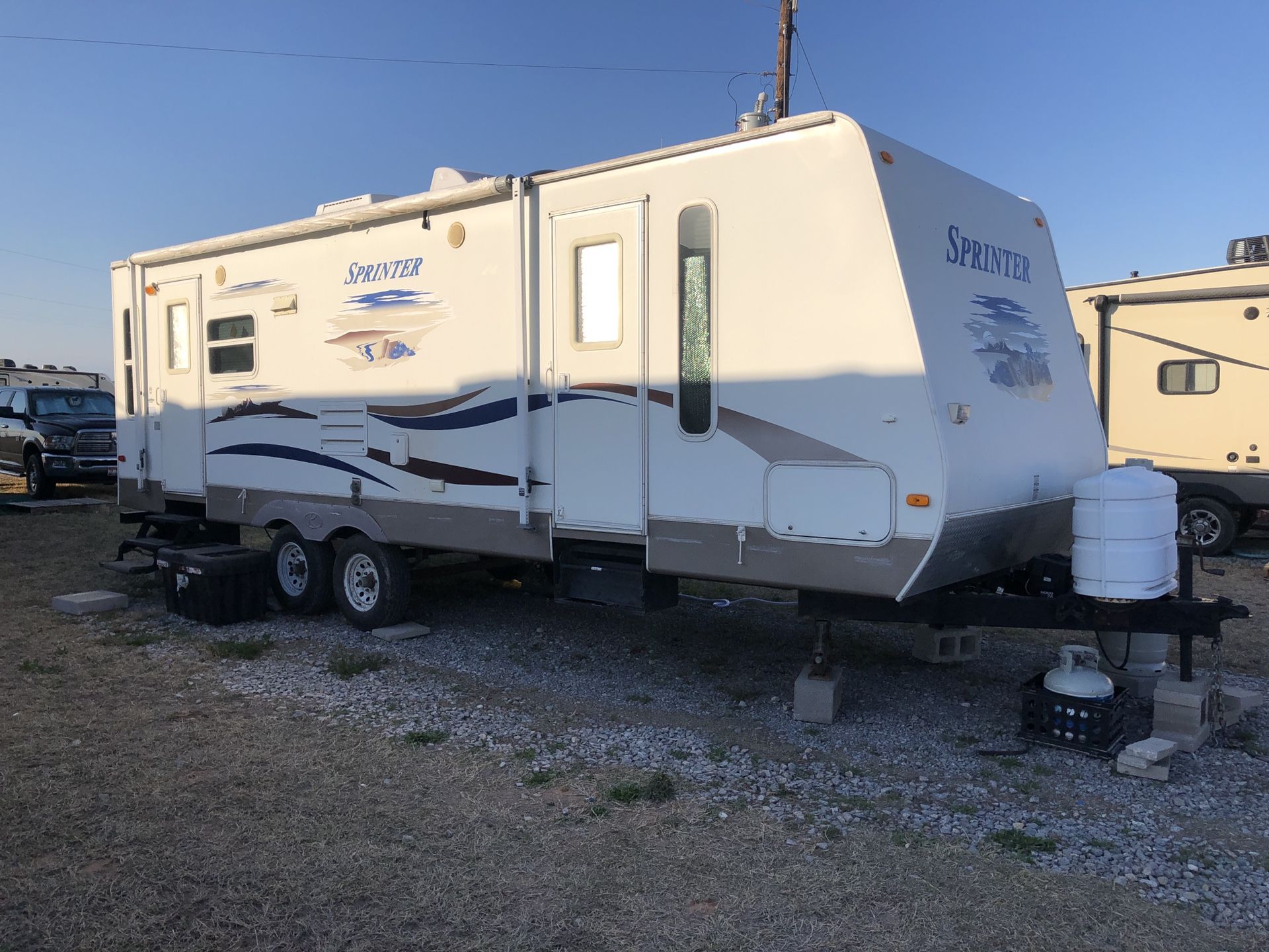 2008 keystone sprinter 272rls bumper pull camper 30 amp for Sale in ...