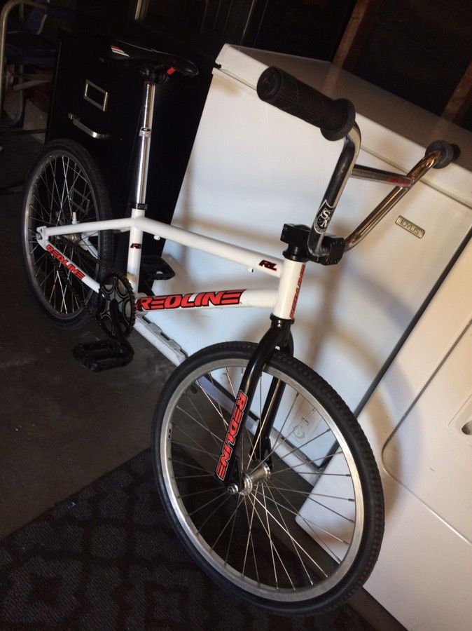 FULL ground up custom built REDLINE 4130 chromoly frame 20 inch racing ...