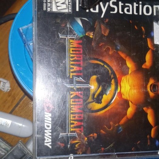 Mortal Kombat 4 Ps1 Cover