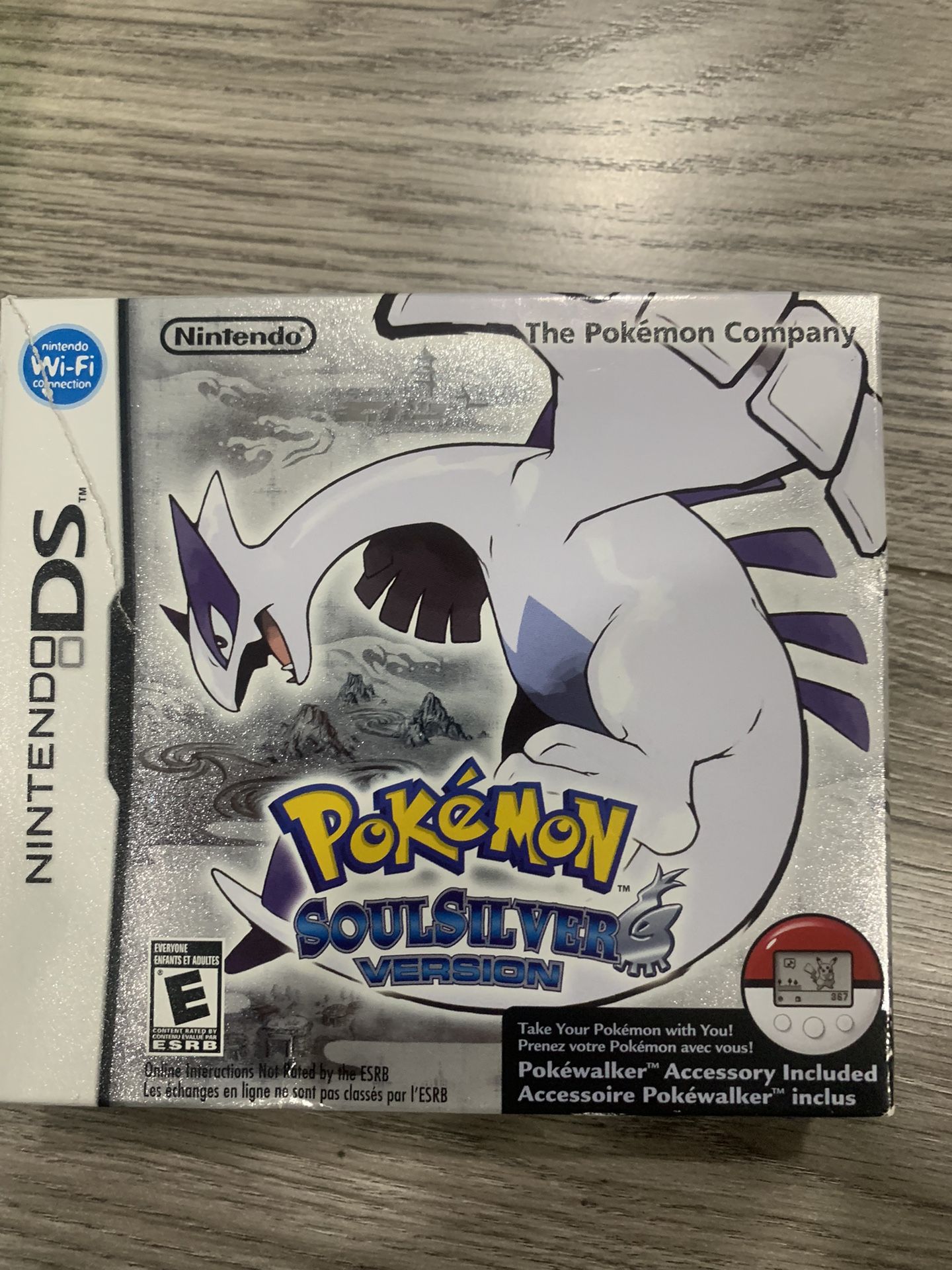 Pokémon Soul Silver Box Soulsilver BIG BOX And Case/Manuals- NO GAME ...