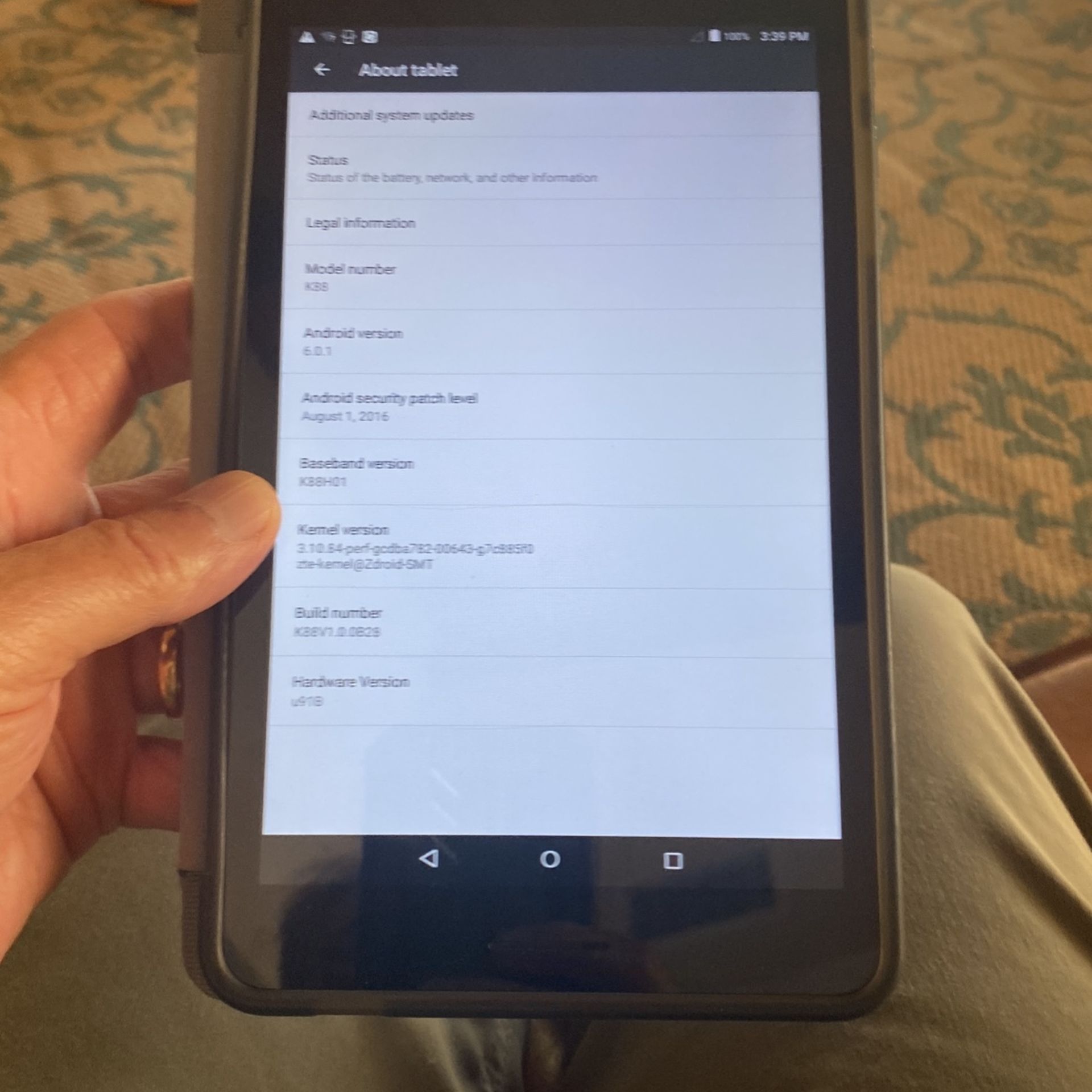 Tablet 8 Inch Powered By Android, Model K88 $25 for Sale in Bonita, CA ...