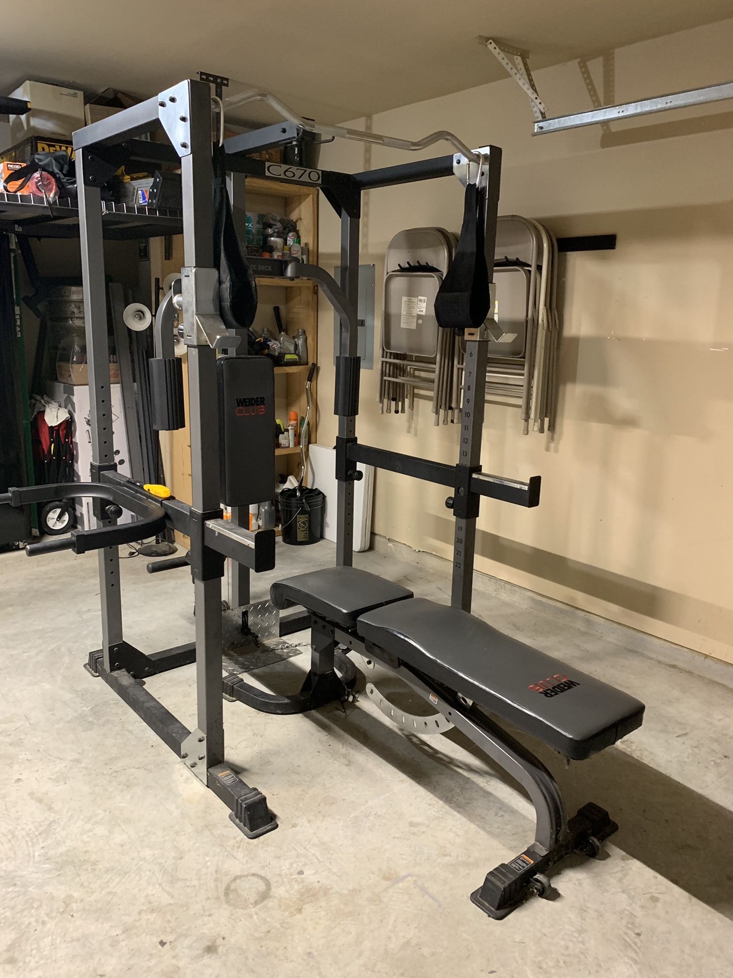 Weider C670 full rack for Sale in Katy, TX - OfferUp