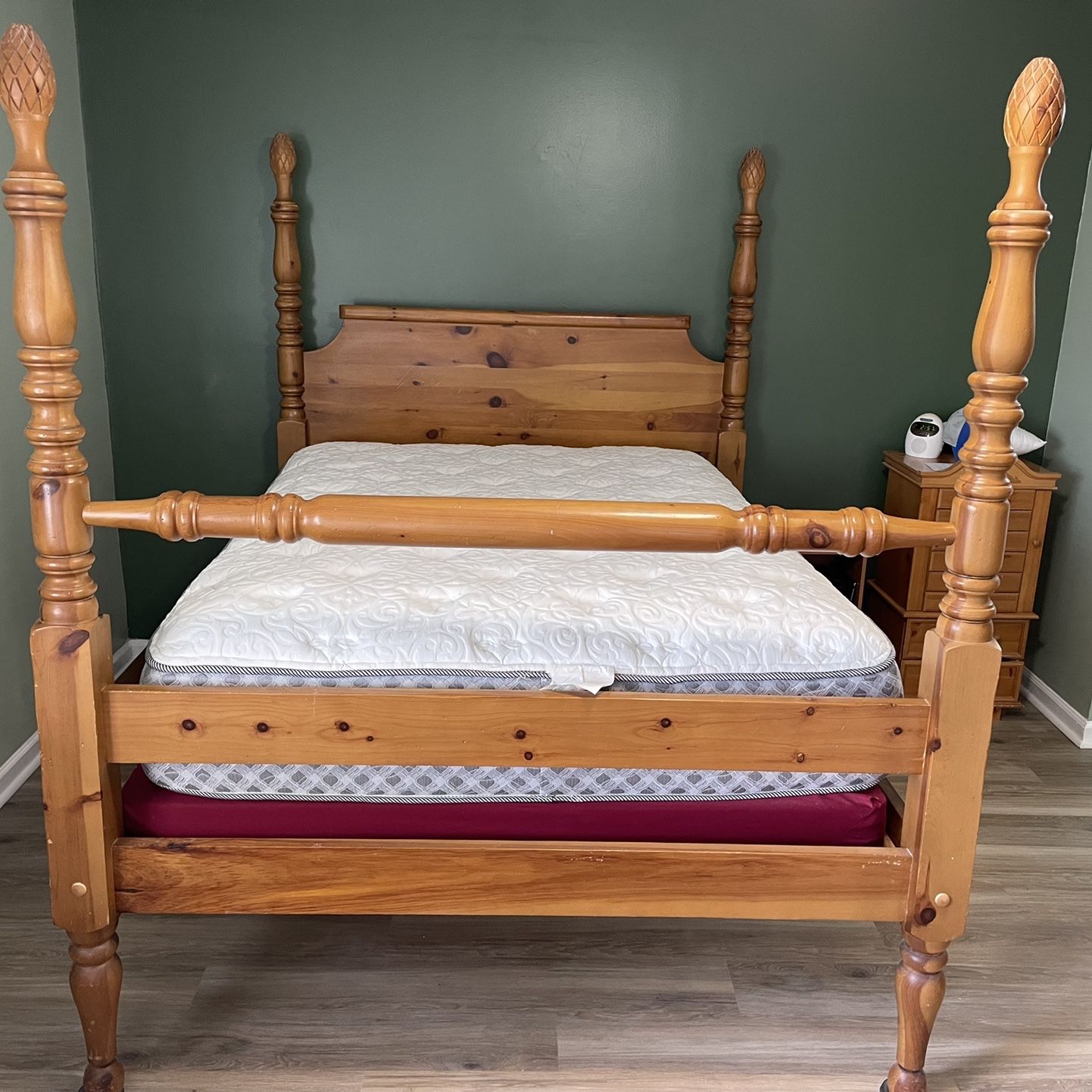 Pine Four Poster Bed Frame