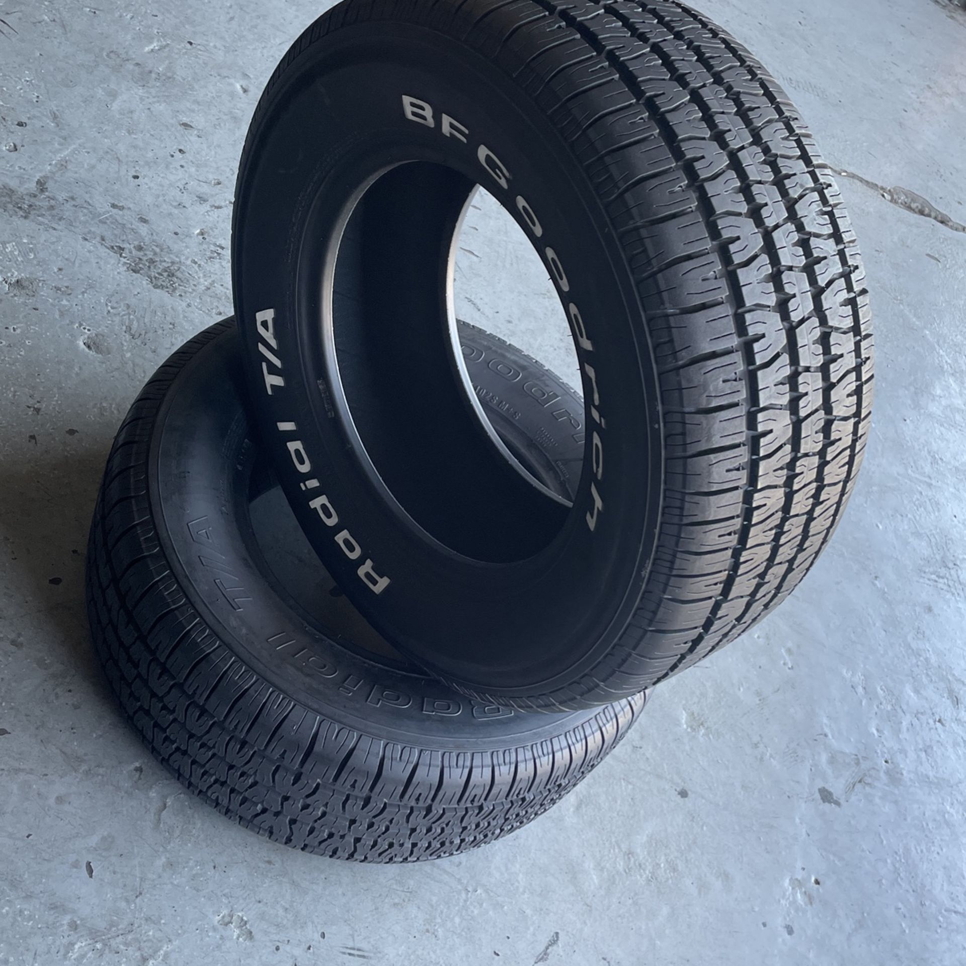 (2 Tires) 255-60-15 BF Goodrich Radial A/T $230 for Sale in El Cajon ...