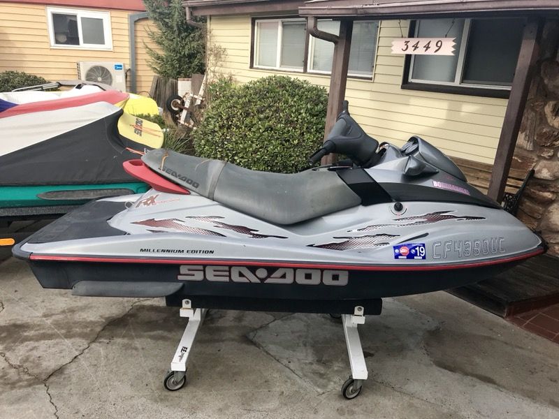 Sea Doo RX Millennium Edition 951 Engine w/trailer - Read Listing for ...