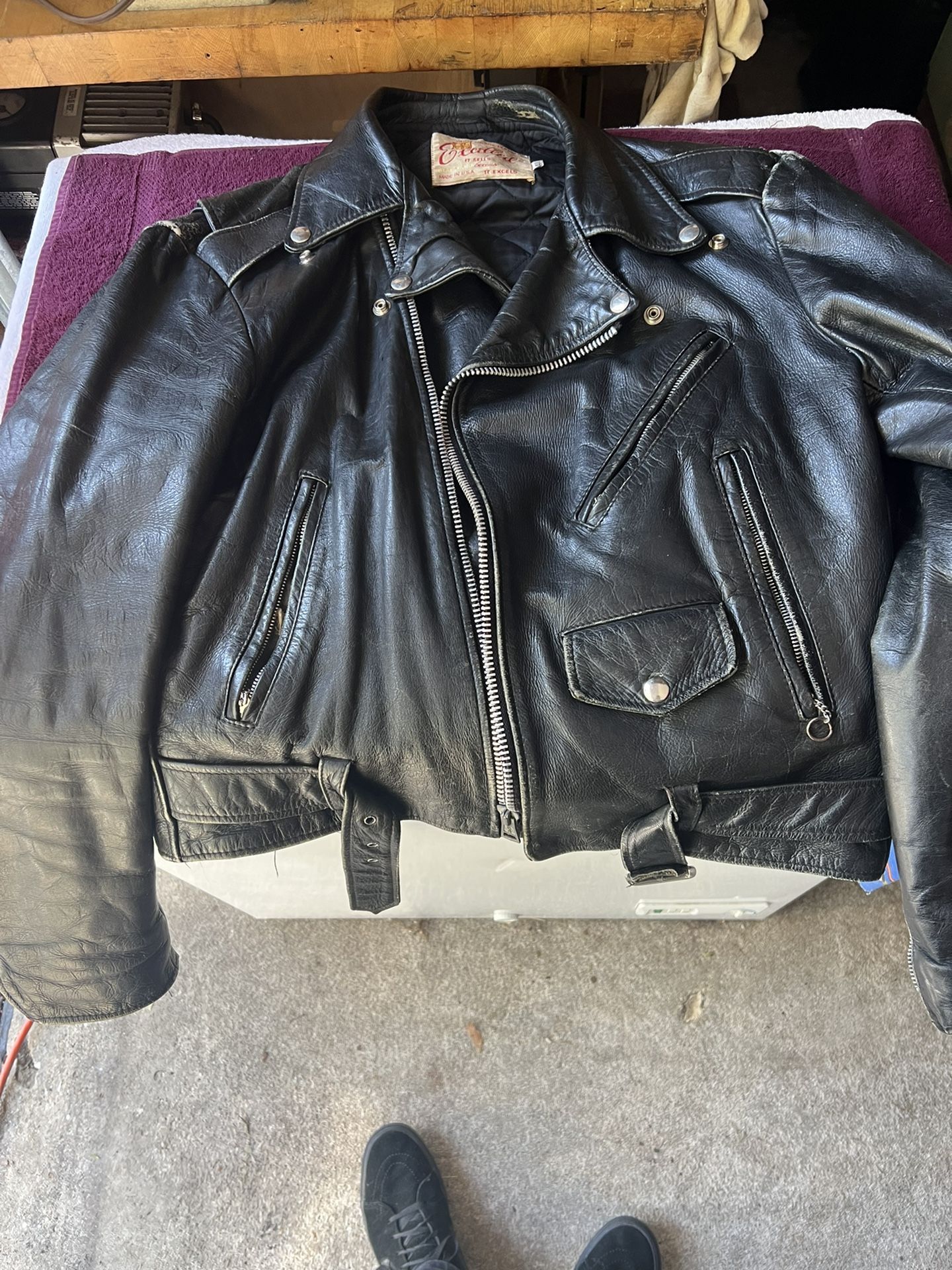 Vintage 1960s Excelled Motorcycle Jacket for Sale in Coram, NY - OfferUp