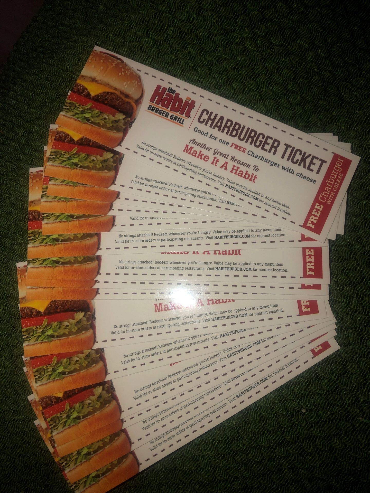 The Habit Burger Free Charburger Tickets for Sale in Los Angeles, CA ...