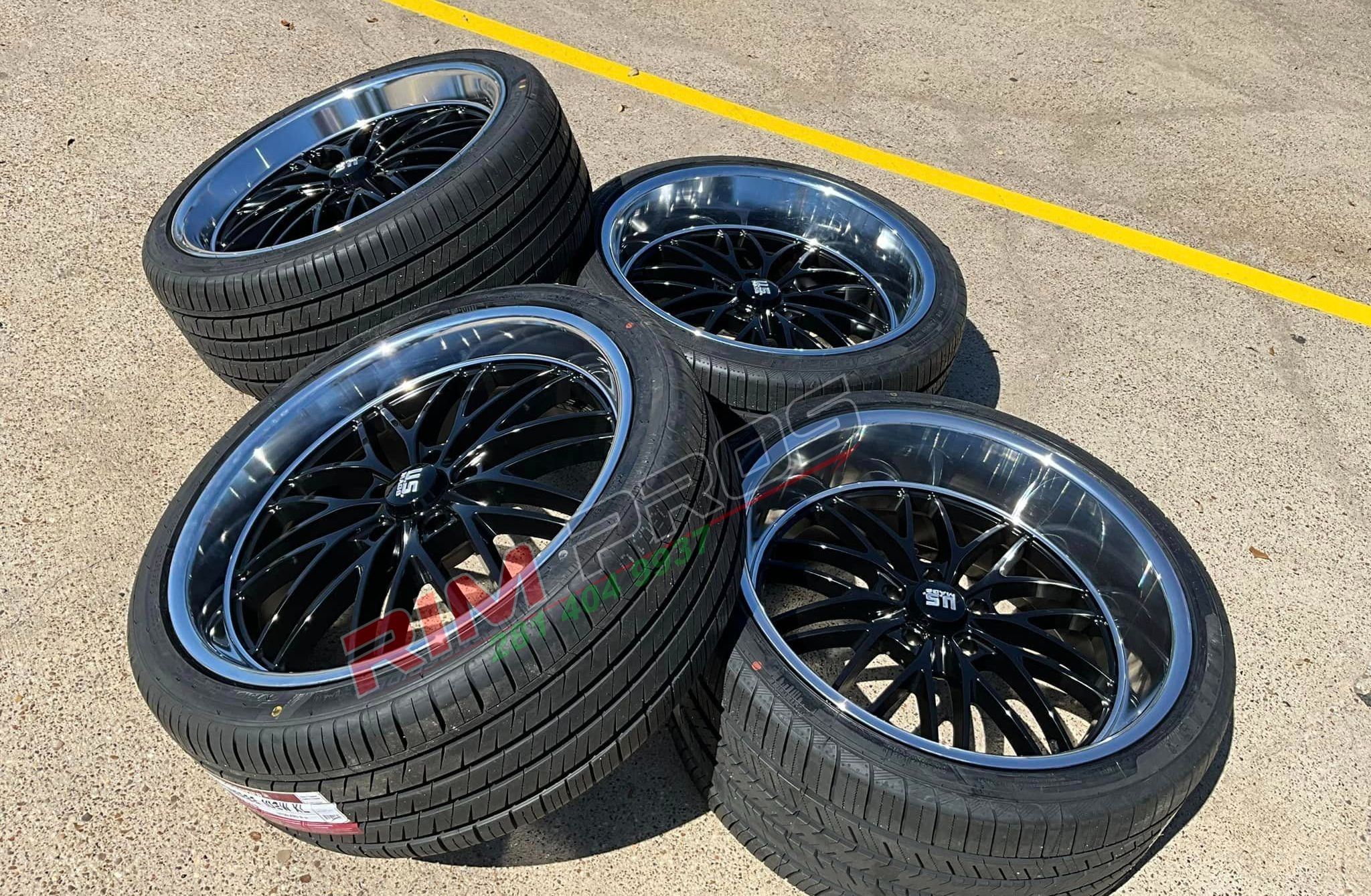 22" staggered US MAG WHEELS WE OFFER 120 DAYS OPTION CALL US ODAY WE ...