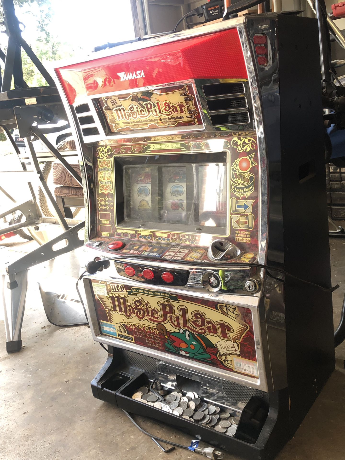 Yamasa Magic Pulsar Slot Machine (READ DESCRIPTION) for Sale in ...