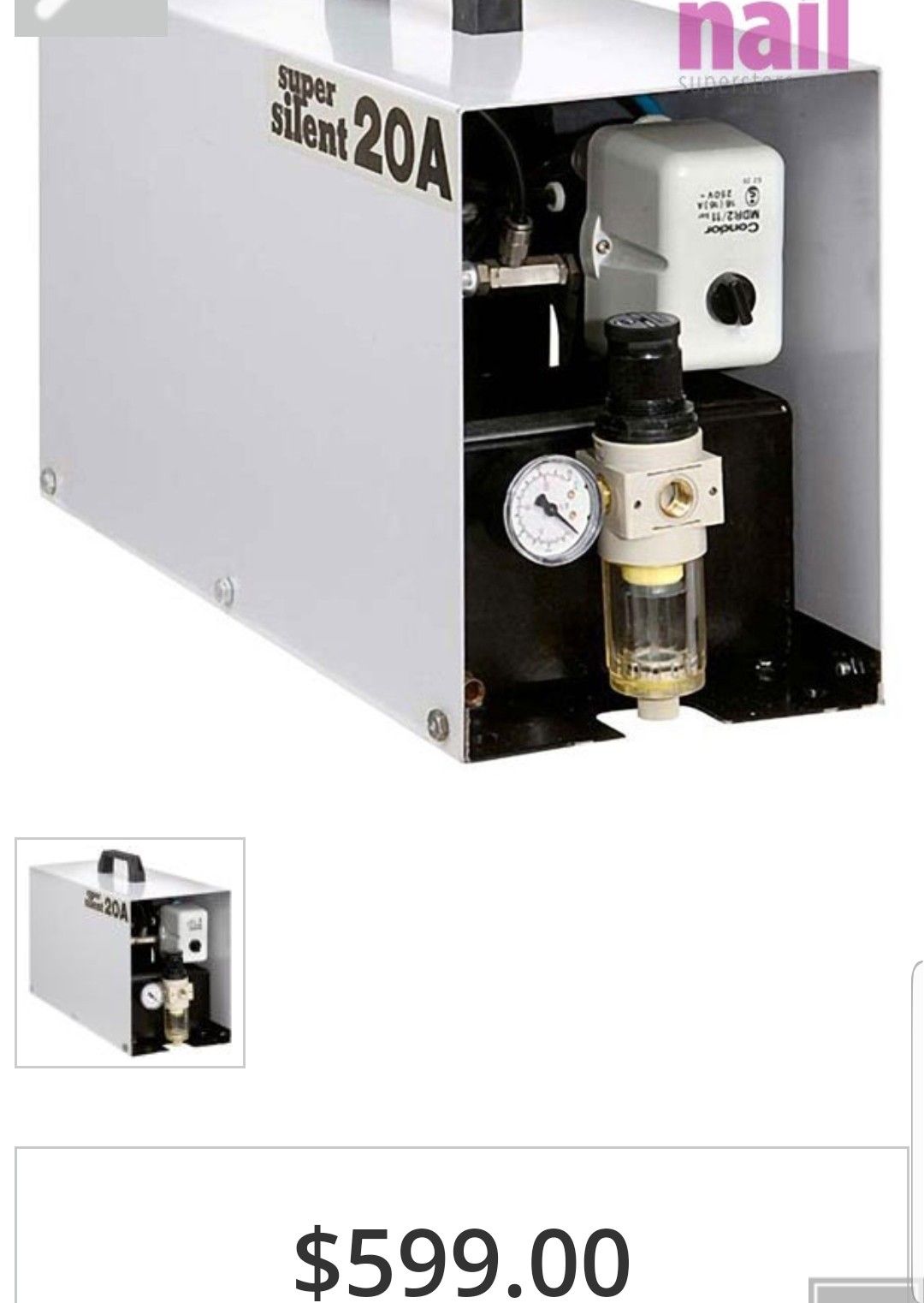 Super silent 20 airbrush compressor for Sale in Las Vegas, NV - OfferUp