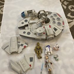 Disney toybox millennium falcon store