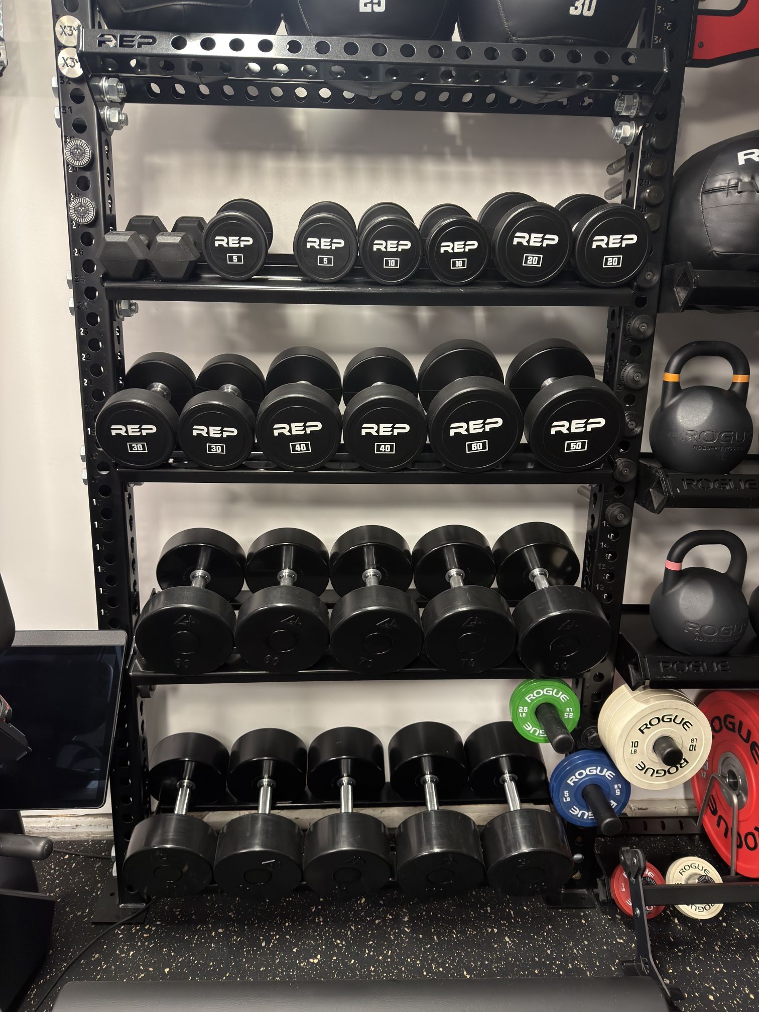 Rep Fitness x GP Urethane Dumbbells for Sale in Santa Ana, CA - OfferUp