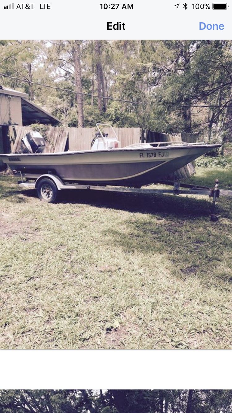 1988 Critchfield boat with 70hp Suzuki motor non running for Sale in ...